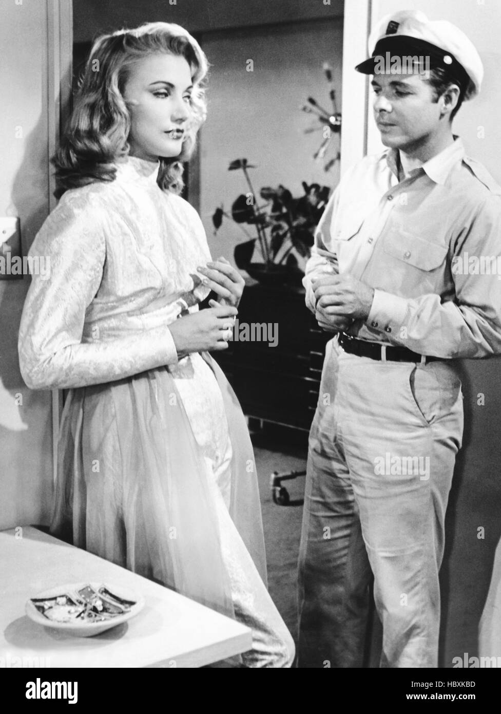 THE GUN RUNNERS, from left: Gita Hall, Audie Murphy, 1958 Stock Photo ...