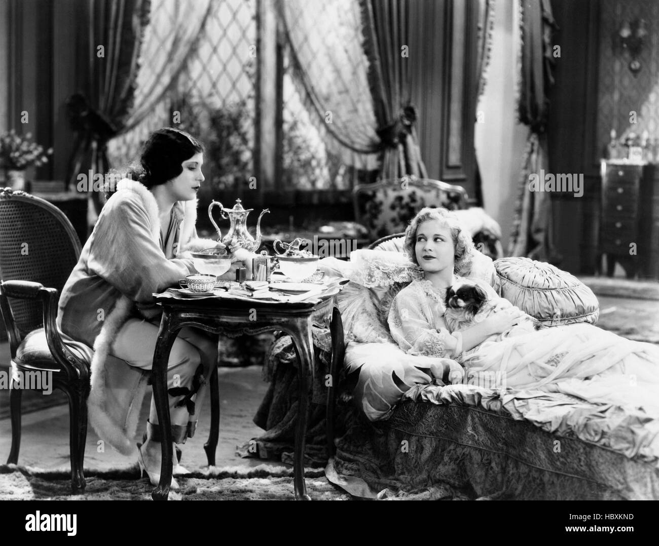 HALF A BRIDE, from left, Mary Doran, Esther Ralston, 1928 Stock Photo ...