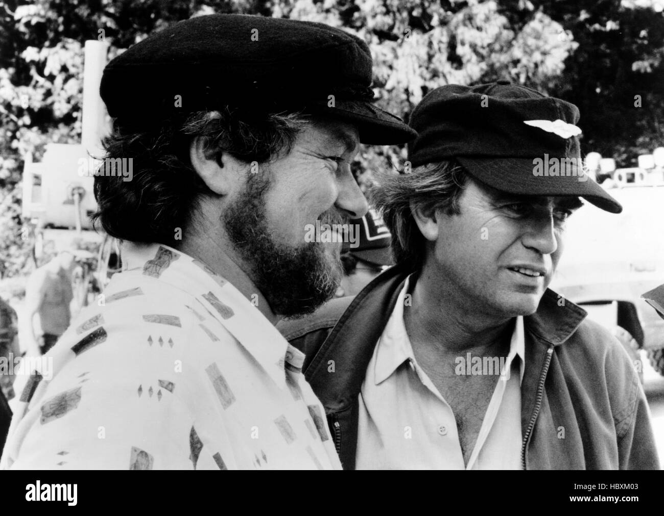 HARRY AND THE HENDERSONS, from left; producer Richard Vane, director ...