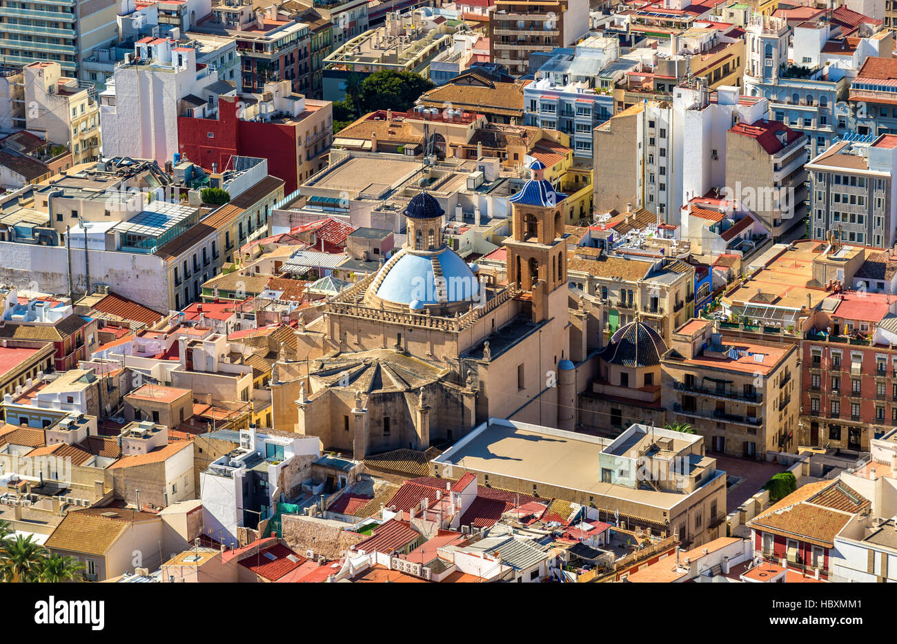 Co-cathedral of Saint Nicholas of Bari in Alicante - Spain Stock Photo ...