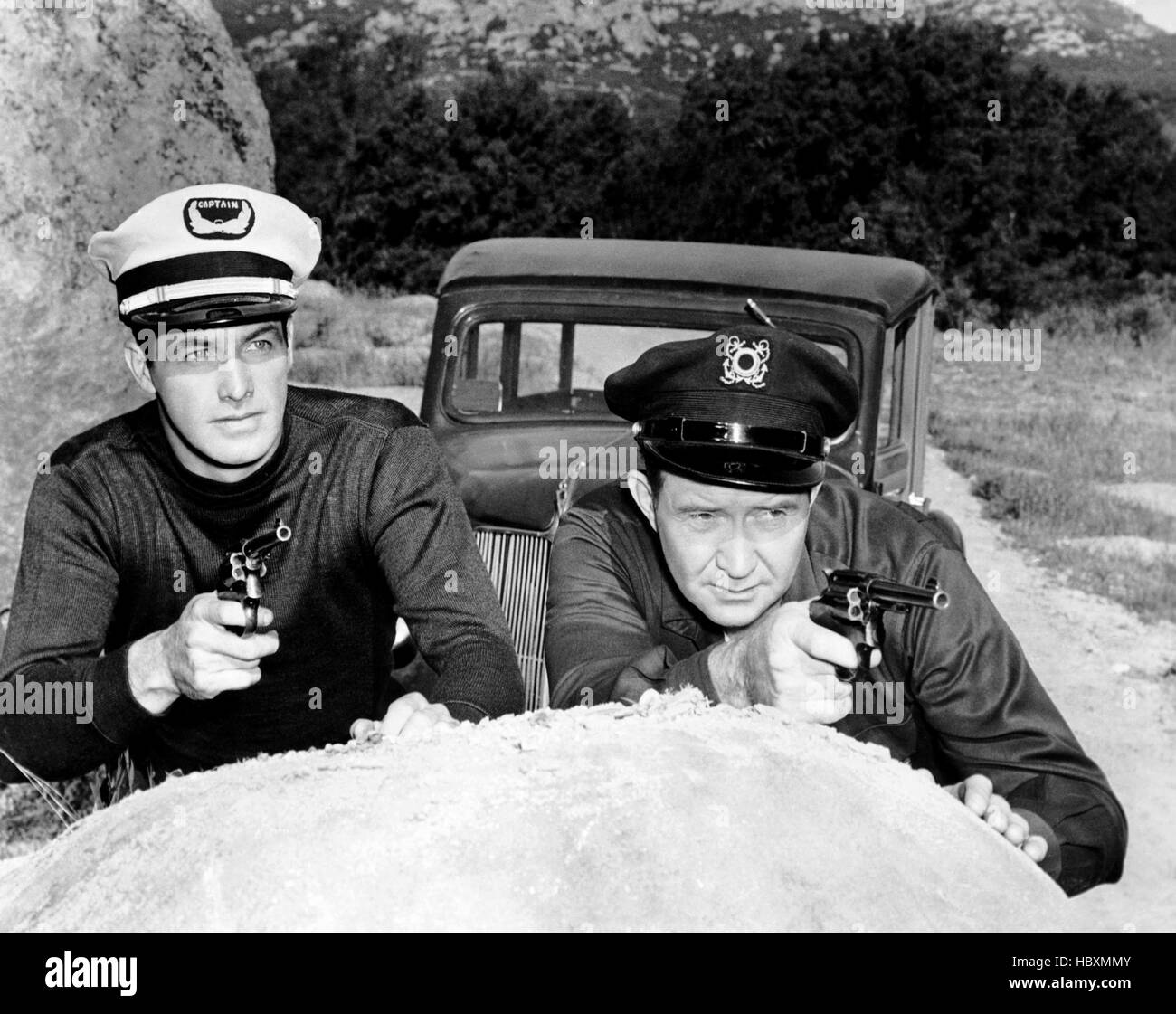 HAUNTED HARBOR, from left, Kane Richmond, Clancy Cooper, 1944 Stock ...