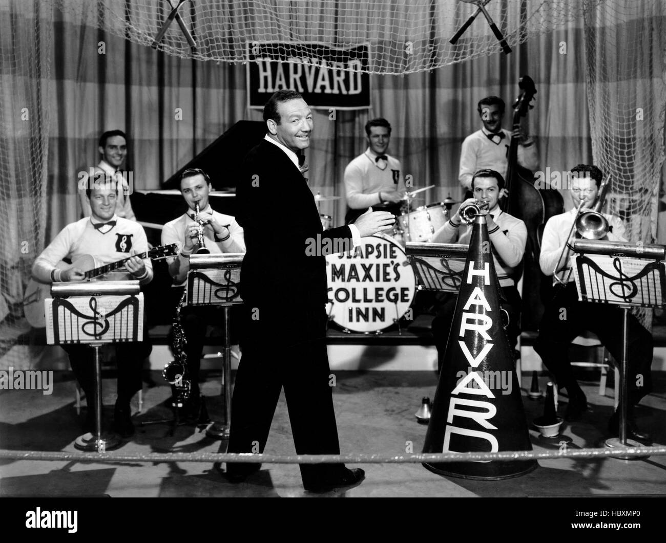 HARVARD, HERE I COME!, Max Rosenbloom, (leading band), 1941 Stock Photo ...