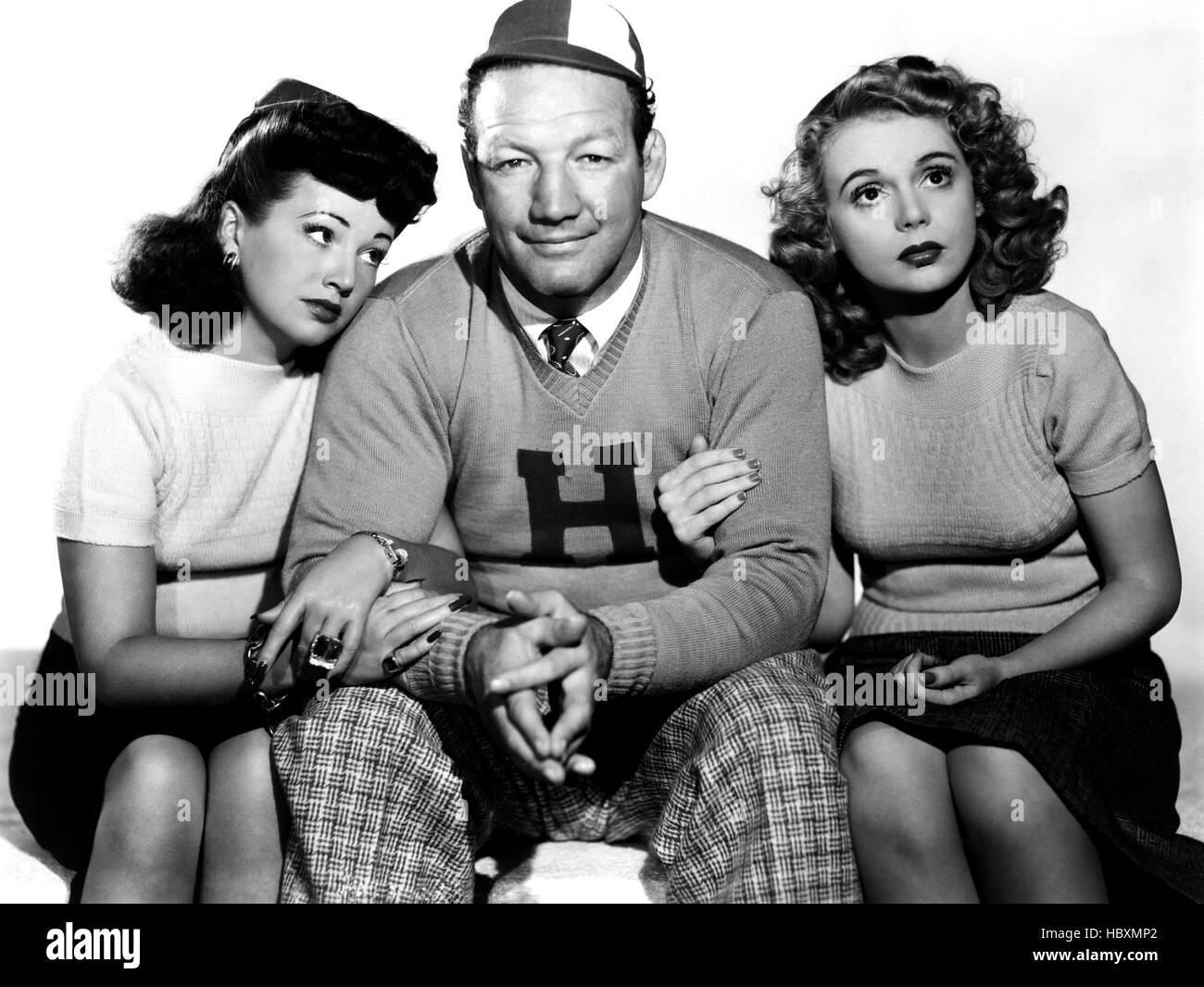 HARVARD, HERE I COME!, from left, Arline Judge, Max Rosenbloom, Marie ...