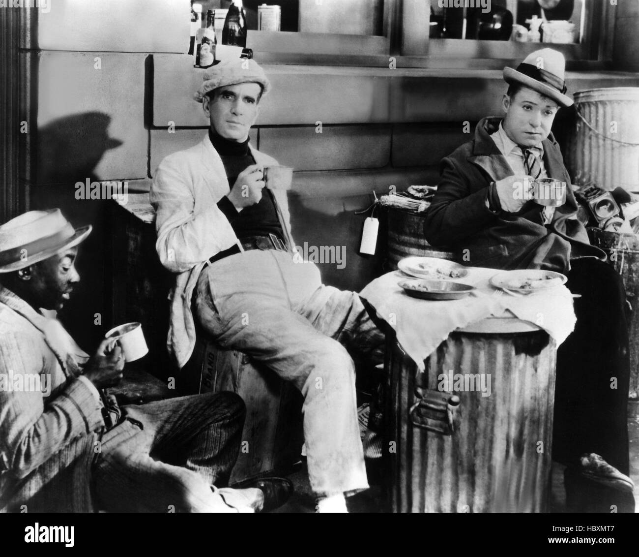 HALLELUJAH I'M A BUM, Al Jolson, Harry Langdon, 1933 Stock Photo - Alamy