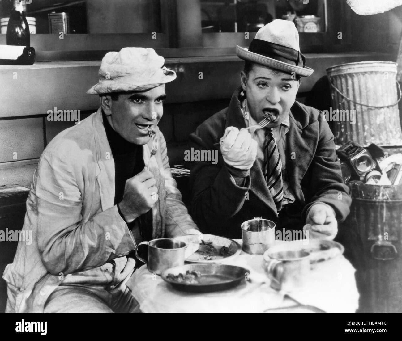 HALLELUJAH, I'M A BUM!, Al Jolson, Harry Langdon, 1933 Stock Photo - Alamy