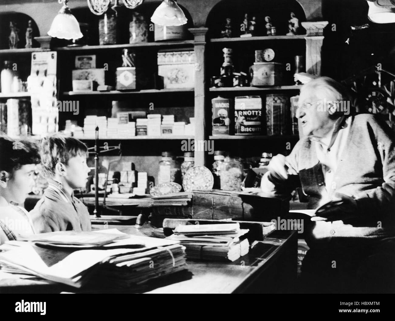 HAND IN HAND, from left: Loretta Parry, Philip Needs, Finlay Currie ...