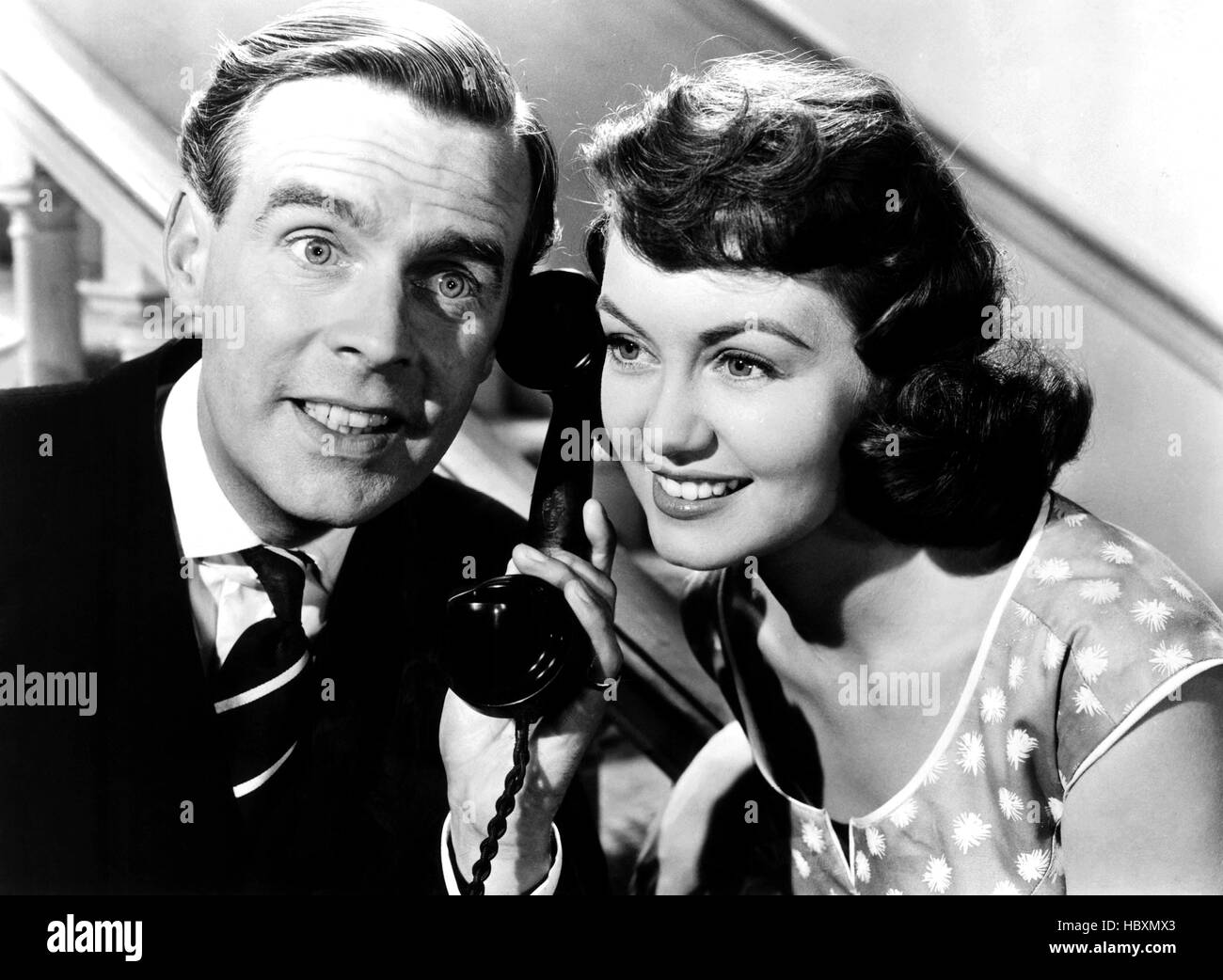 HAPPY IS THE BRIDE, from left, Ian Carmichael, Janette Scott, 1958 ...