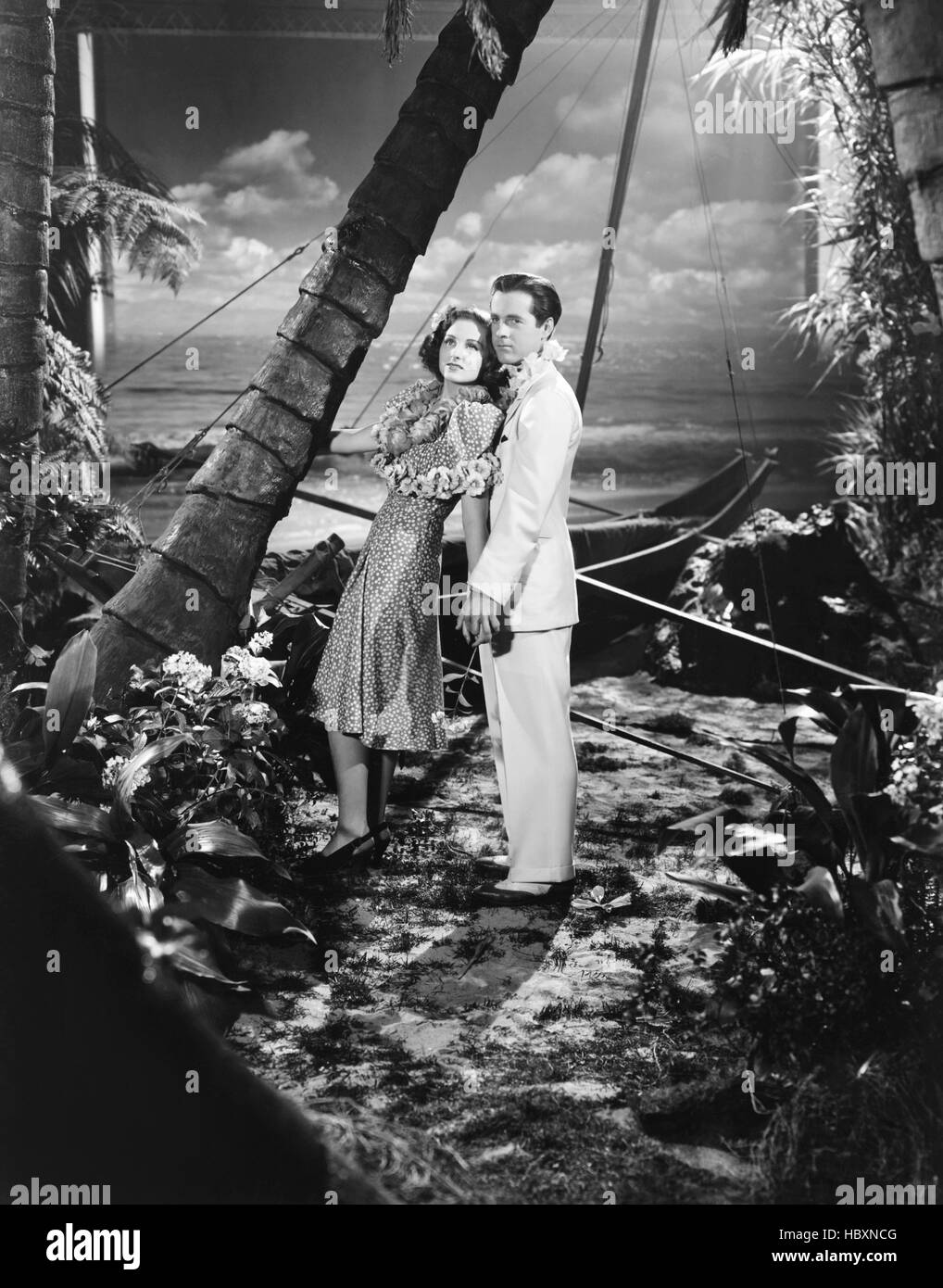HAWAIIAN NIGHTS, from left, Constance Moore, Johnny Downs, 1939 Stock ...
