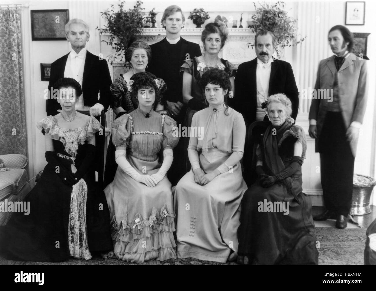 THE HAUNTING OF M., Sheelagh Gilbey (seated second from left), William ...