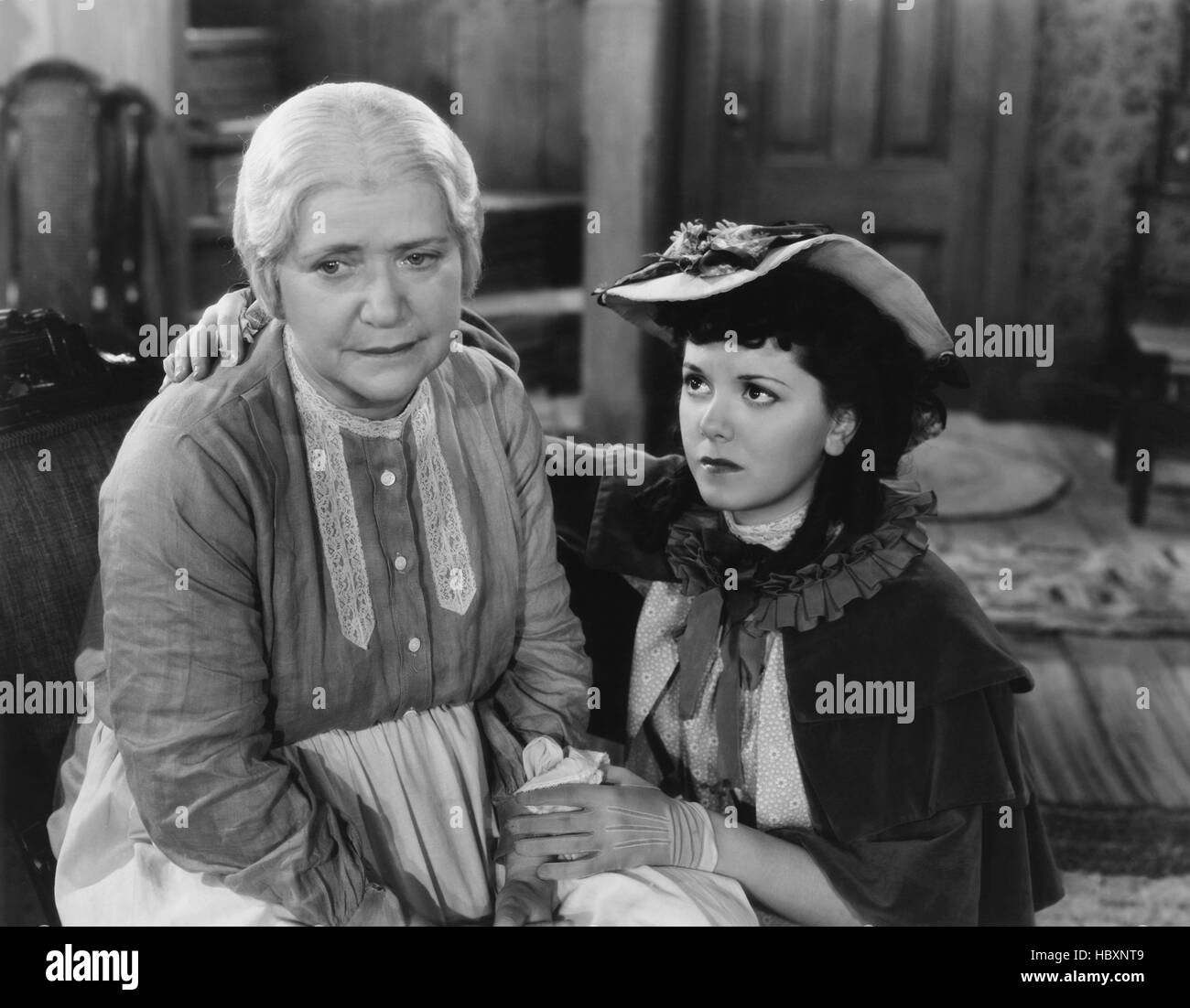 THE HARVESTER, from left, Emma Dunn, Ann Rutherford, 1936 Stock Photo ...