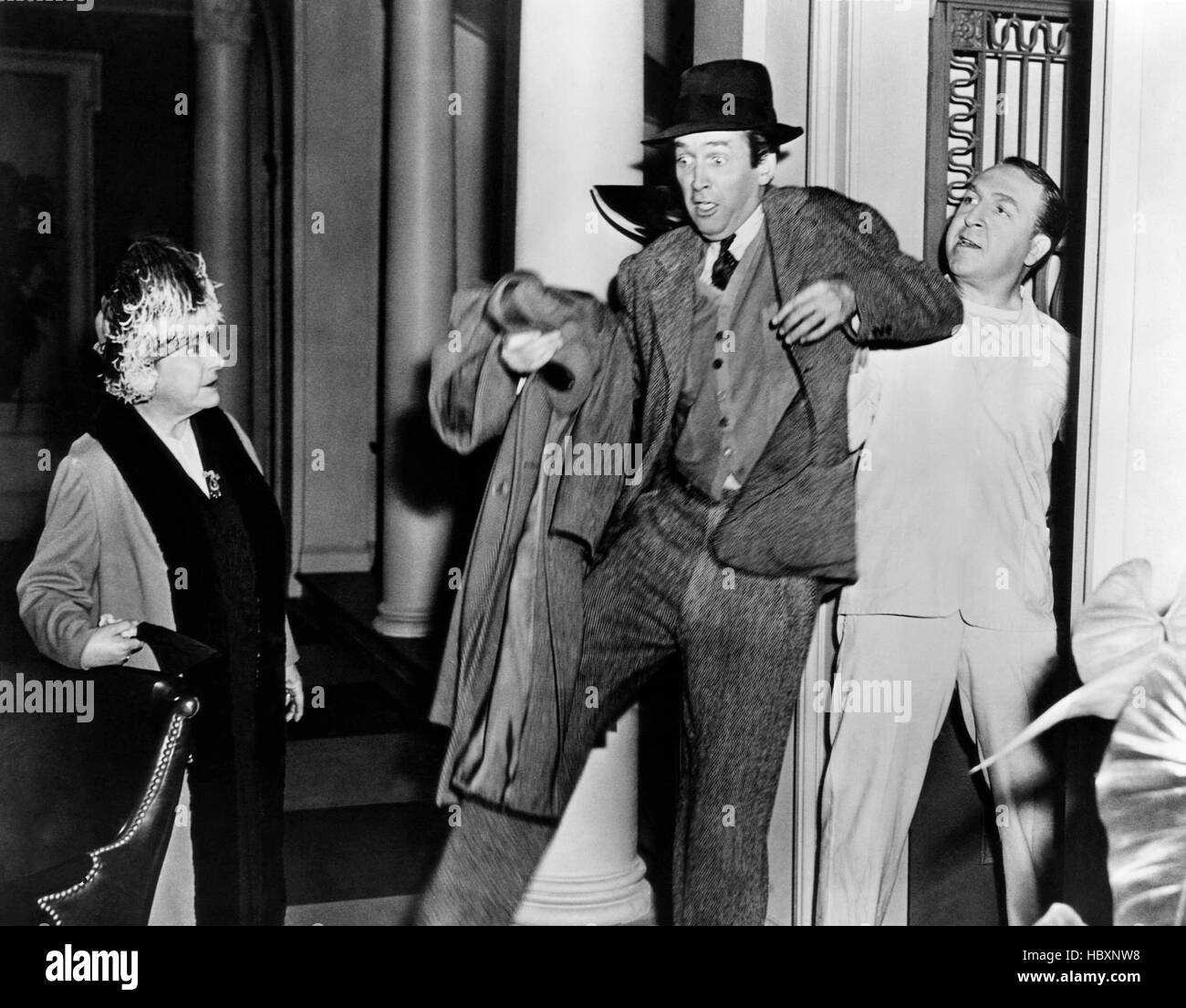 HARVEY, Josephine Hull, James Stewart, Jesse White, 1950 Stock Photo ...