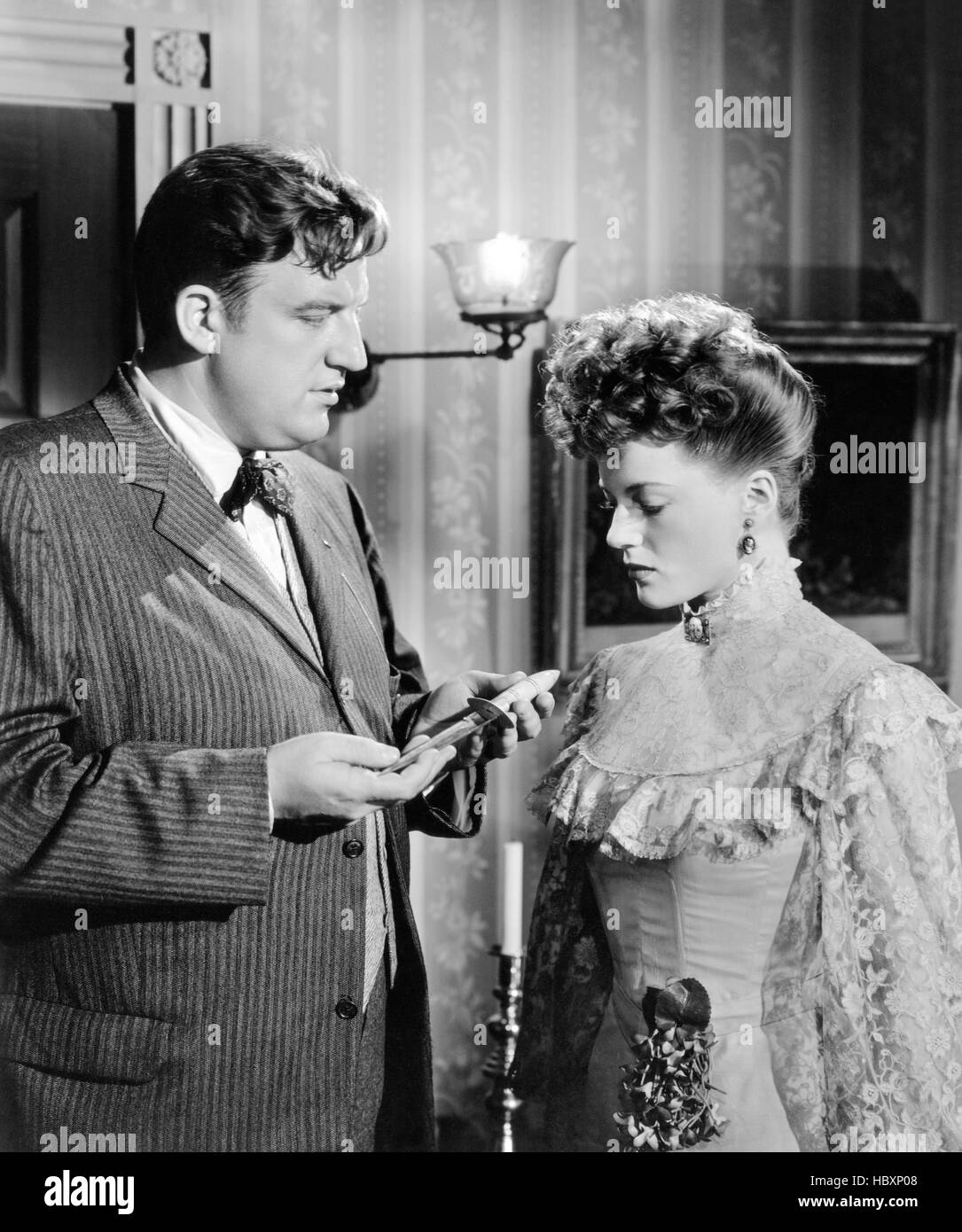 HANGOVER SQUARE, from left, Laird Cregar, Faye Marlowe, 1945, ©20th ...