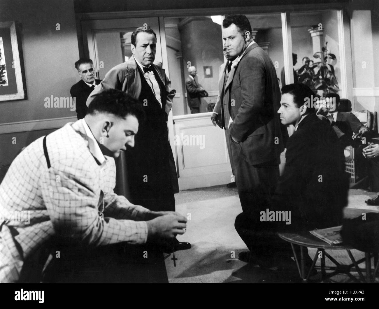 THE HARDER THEY FALL Giant Mike Lane, Humphrey Bogart, Rod Steiger ...