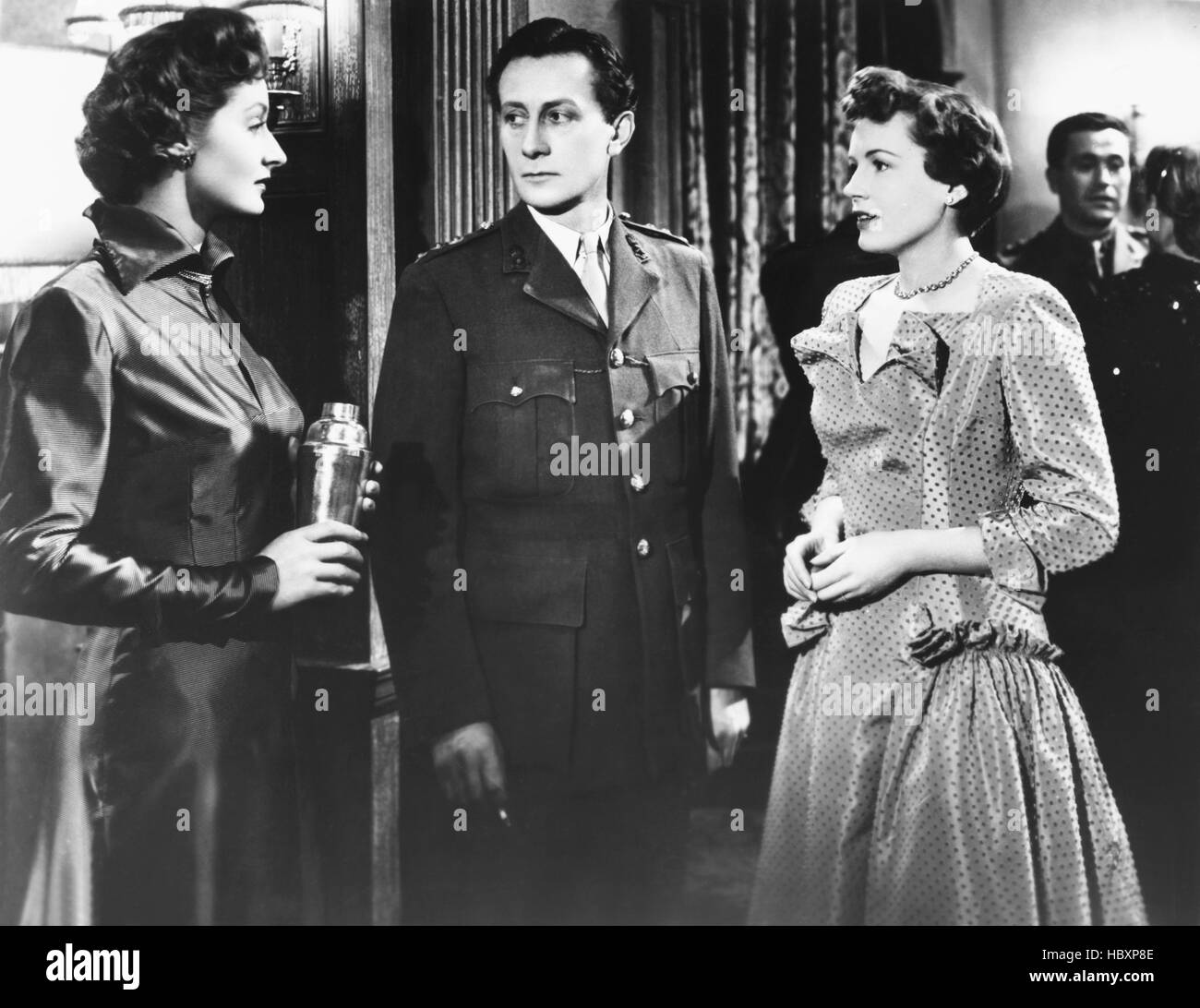 HER PANELLED DOOR, from left: Helen Cherry, Terence Alexander, Phyllis ...