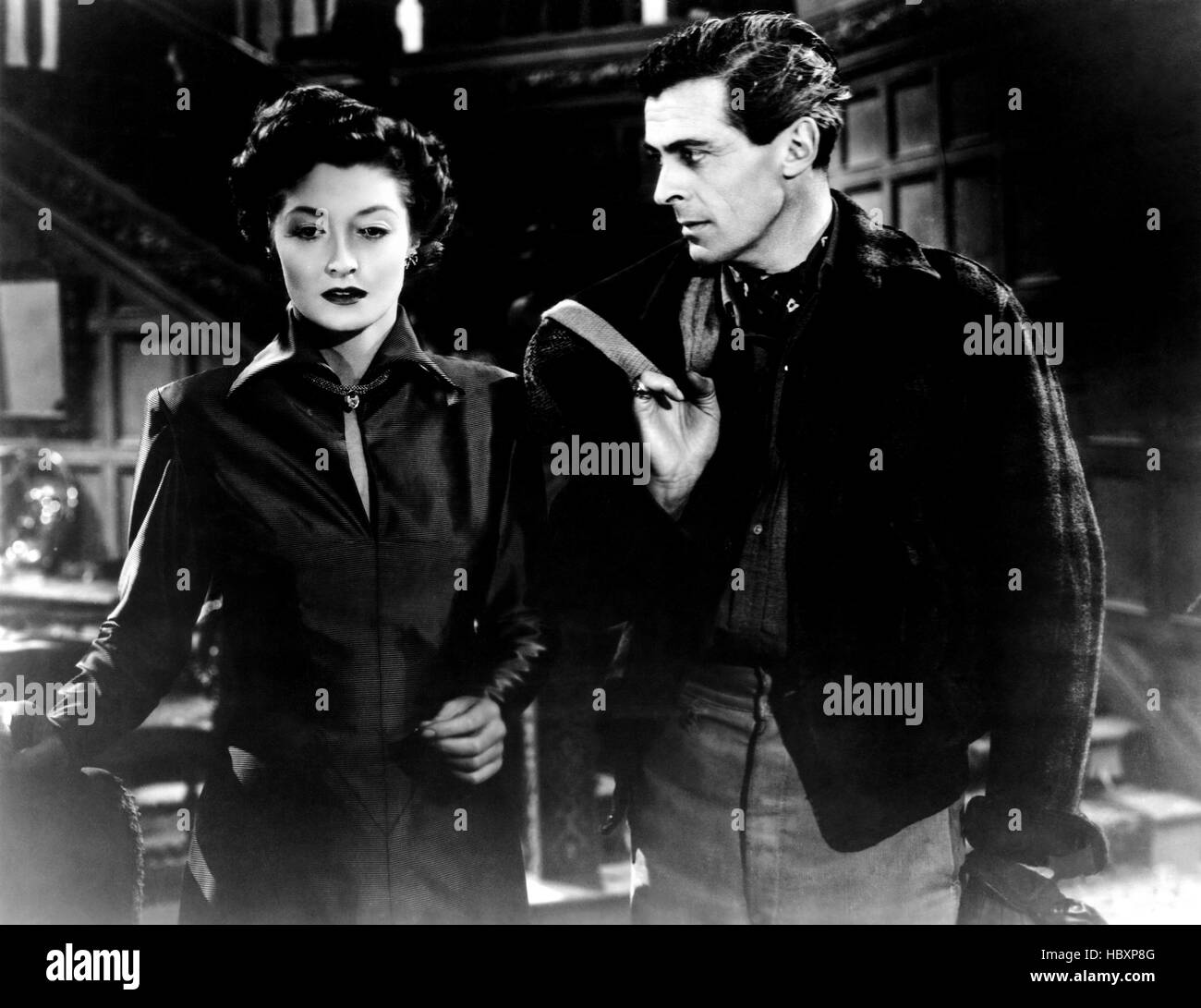 HER PANELLED DOOR, from left, Helen Cherry, Edward Underdown, 1950 ...