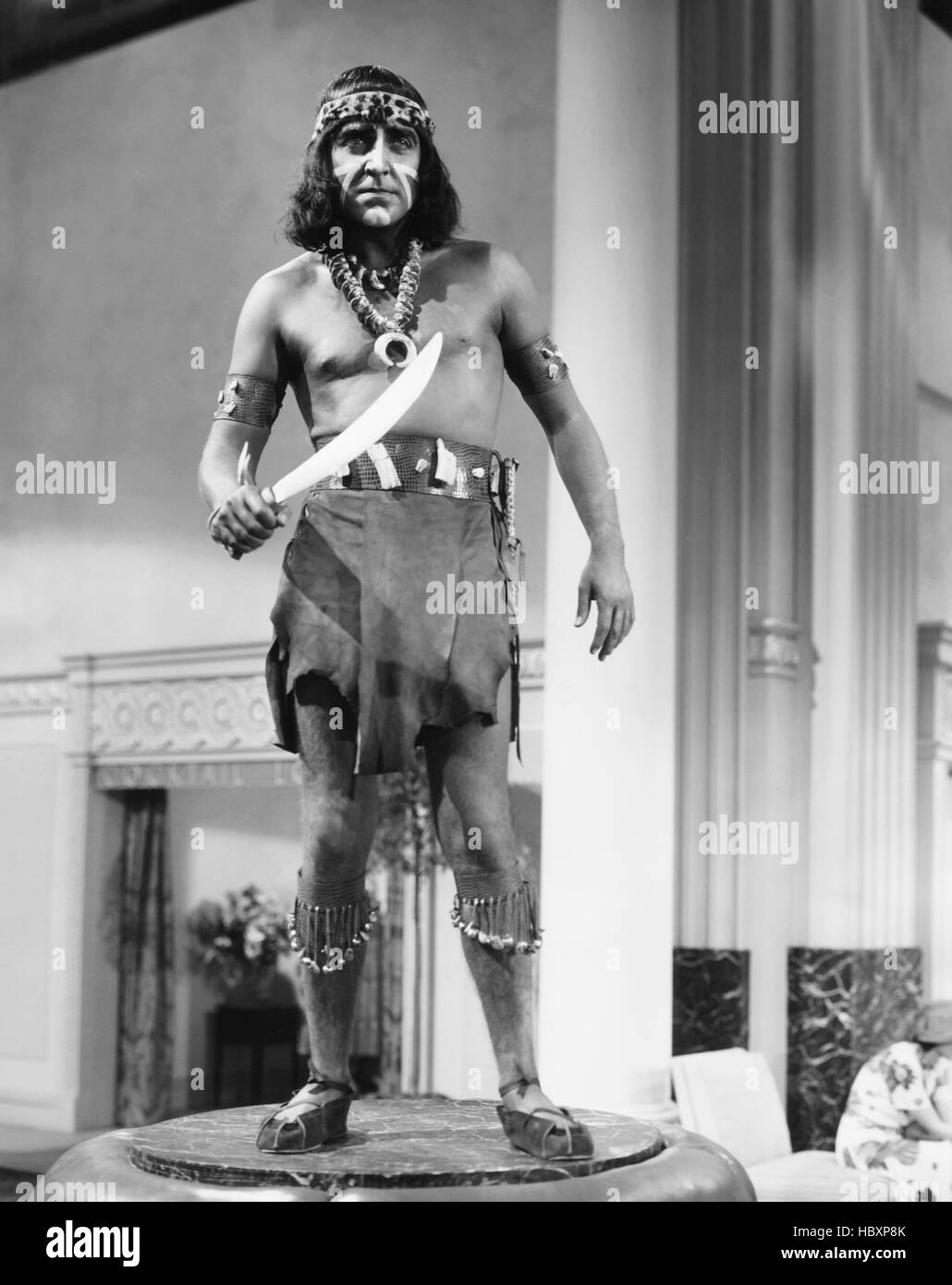 HER PRIMITIVE MAN, Robert Paige, 1944 Stock Photo - Alamy