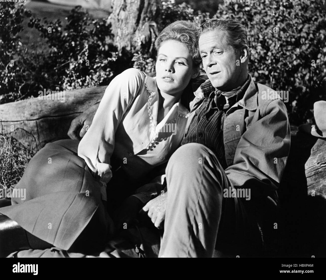 HE RIDES TALL, from left: Jo Morrow, Dan Duryea, 1964 Stock Photo - Alamy