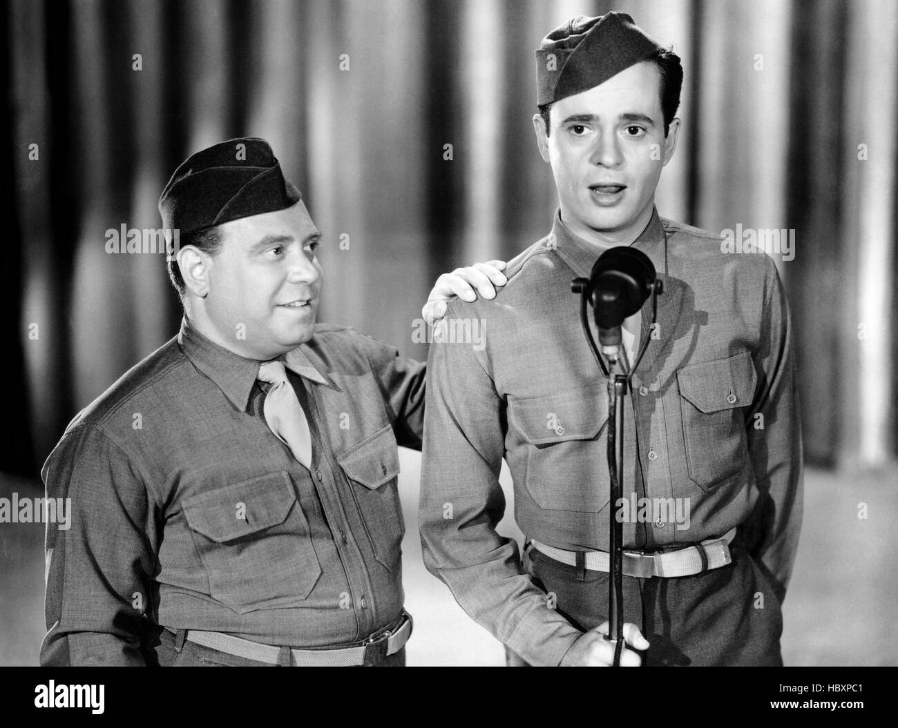 HEY, ROOKIE, Joe Besser, Larry Parks, 1944 Stock Photo - Alamy