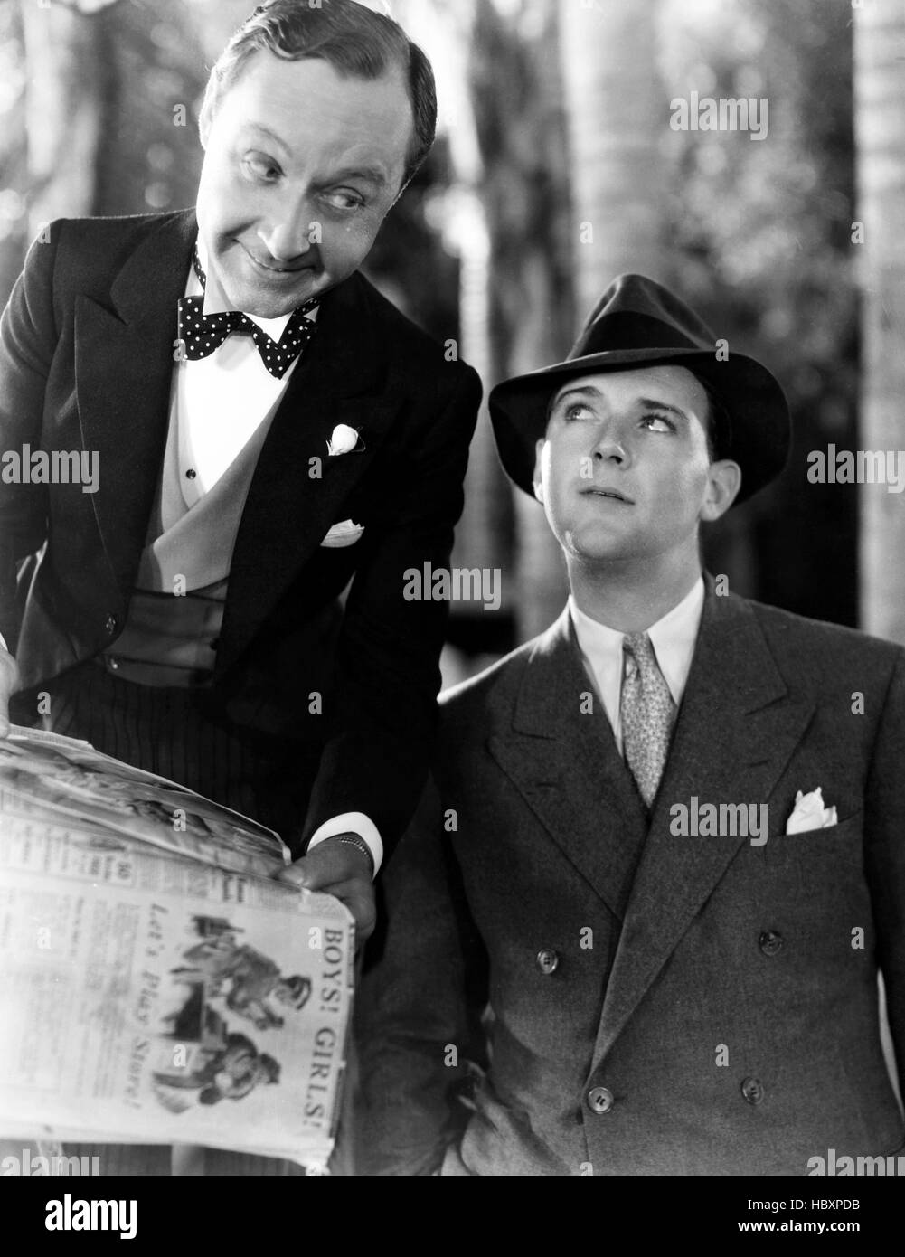 HEADLINE SHOOTER, from left, Franklin Panborn, William Gargan, 1933 ...