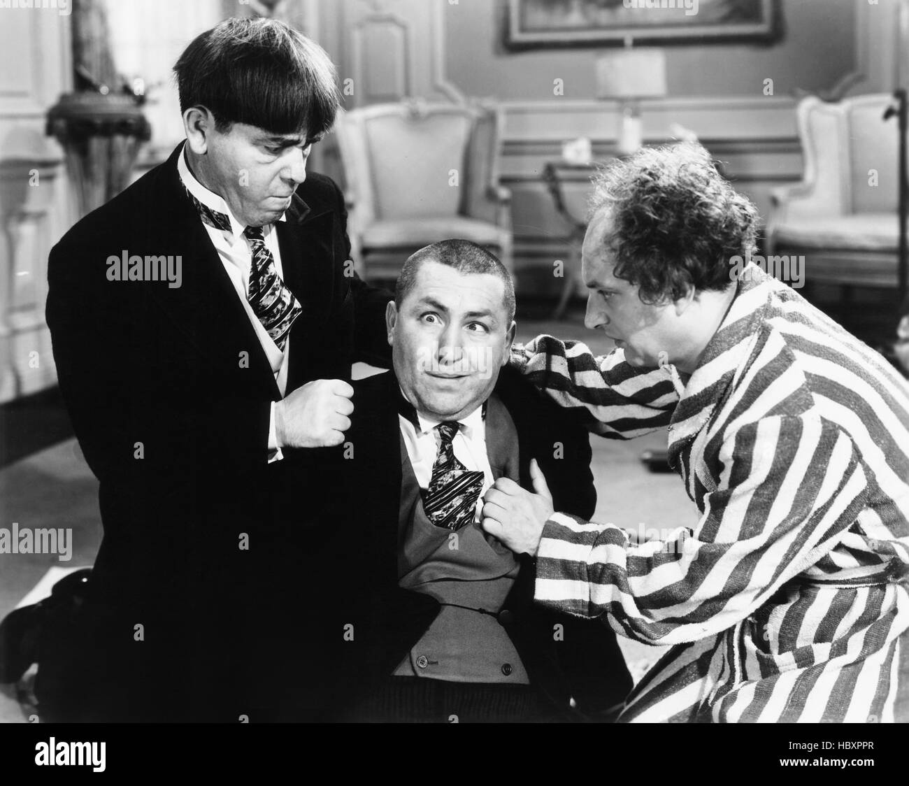 HEALTHY, WEALTHY AND DUMB, from left, Moe Howard, Curly Howard, Larry ...