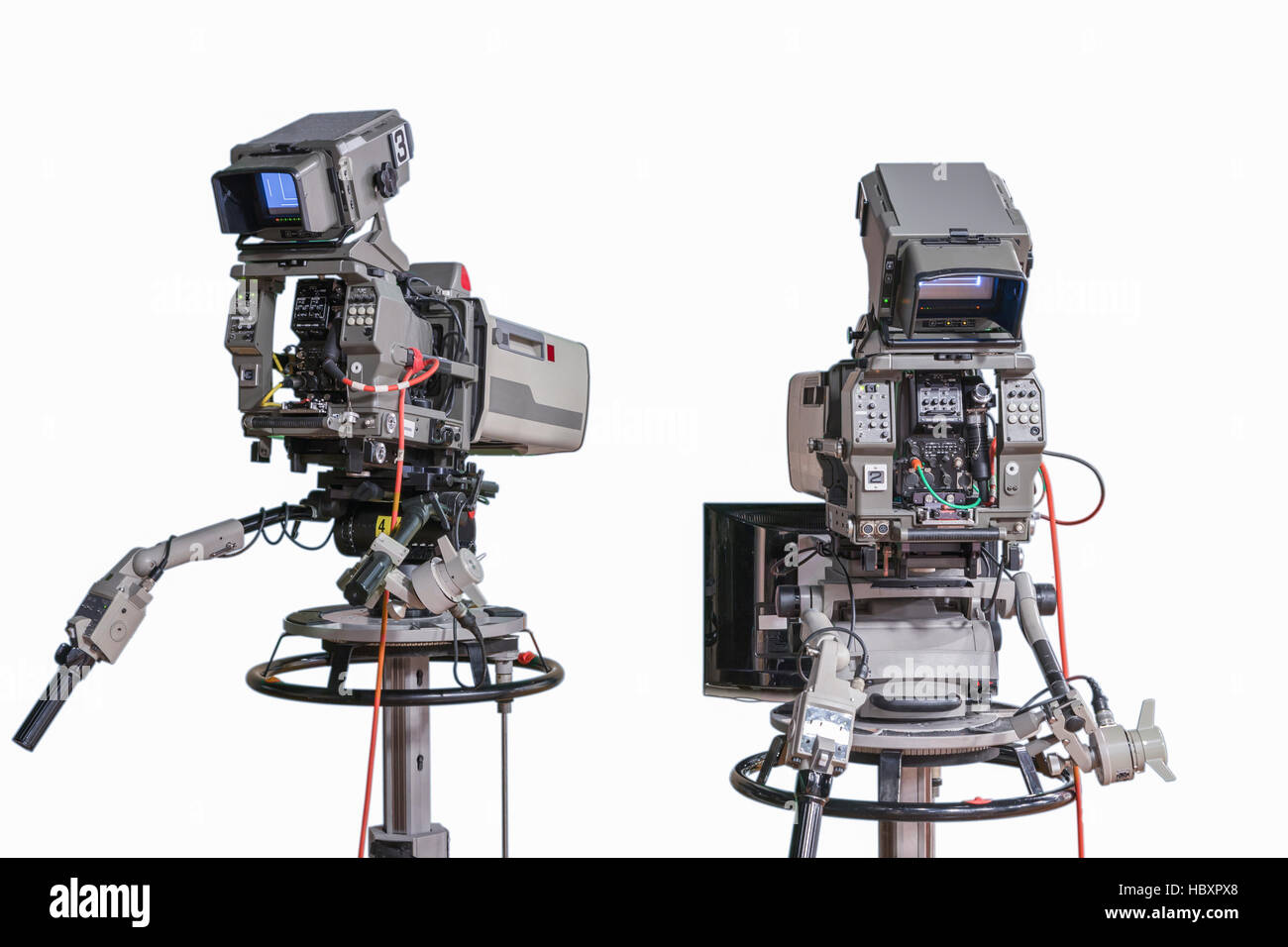 Camera tv studio Cut Out Stock Images & Pictures - Alamy
