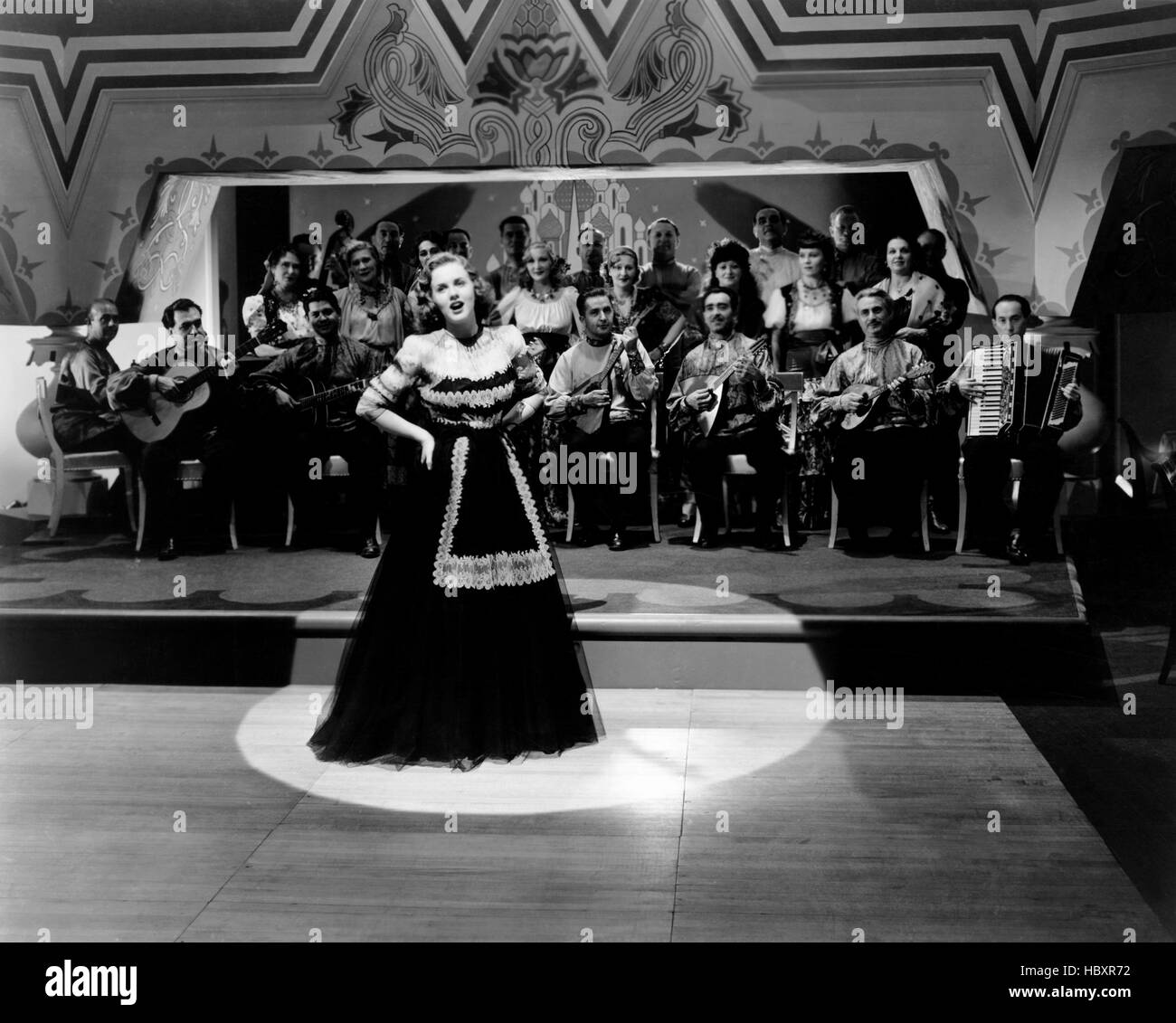 HIS BUTLER'S SISTER, Deanna Durbin, 1943 Stock Photo - Alamy