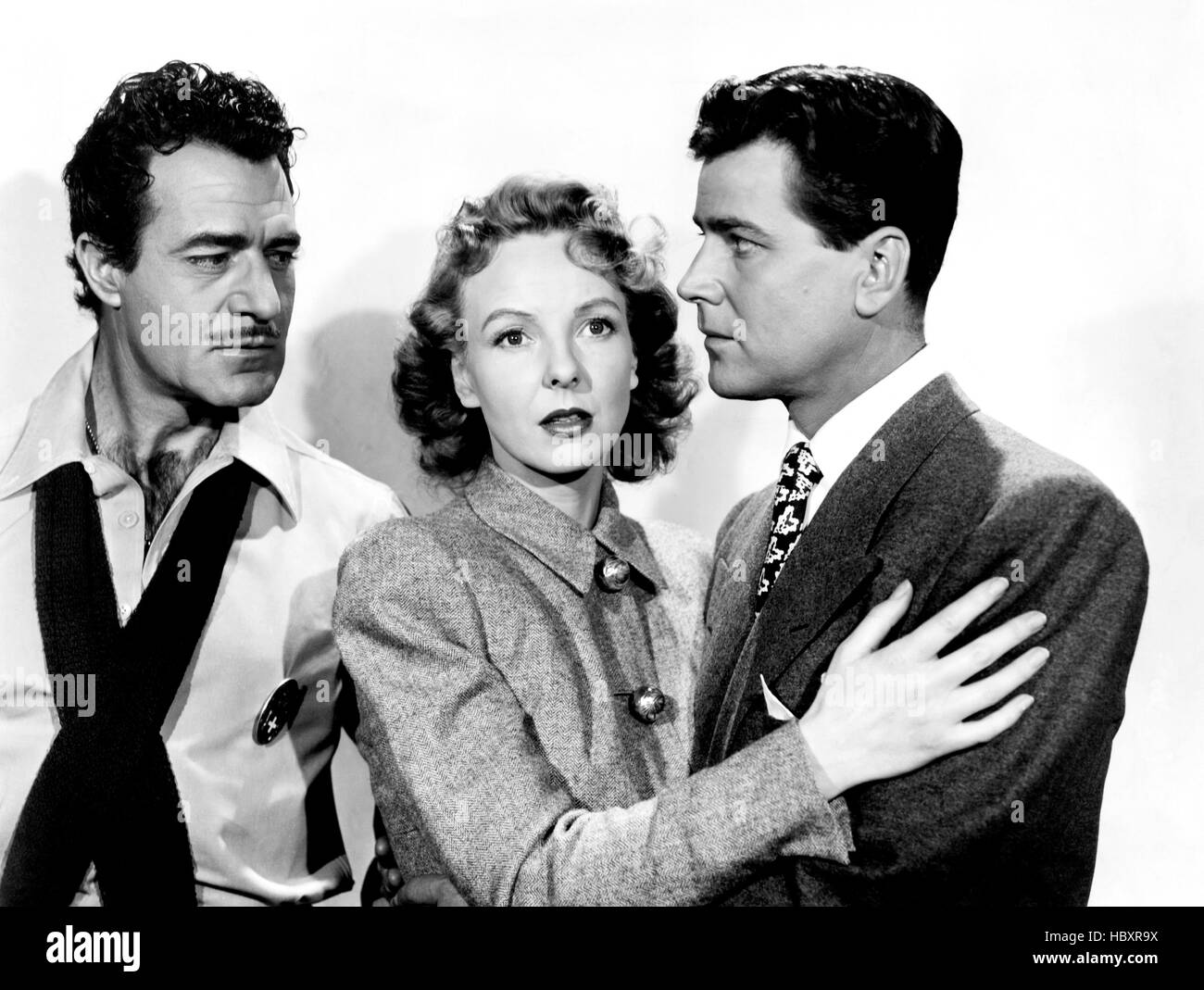 HIGH CONQUEST, from left, Gilbert Roland, Anna Lee, Warren Douglas ...
