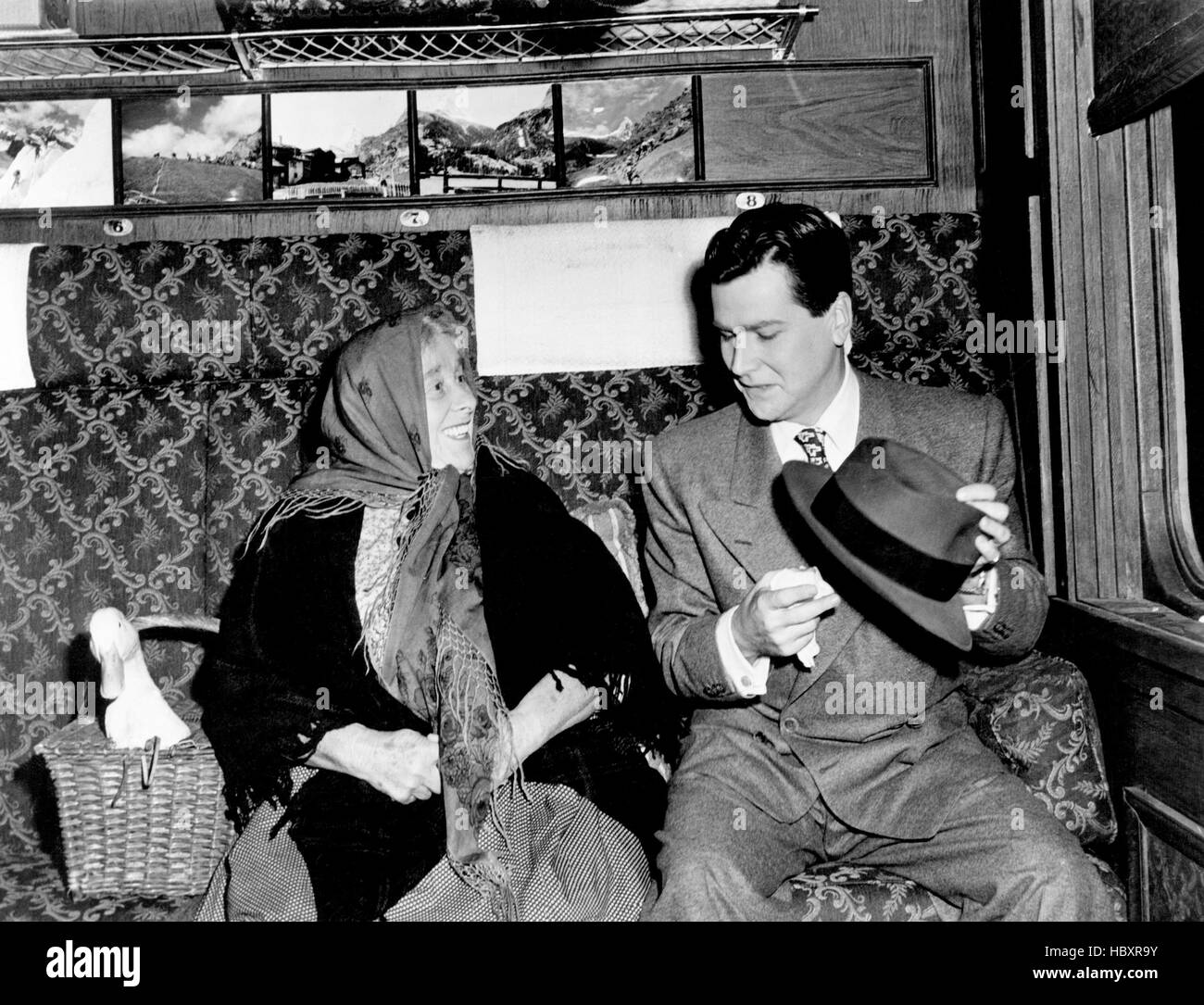 HIGH CONQUEST, from left, Ferike Boros, Warren Douglas, 1947 Stock Photo - Alamy