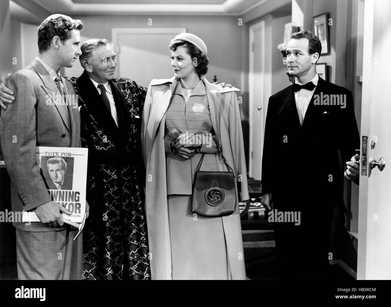 HIDEOUT, from left, Lloyd Bridges, Ray Collins, Adrian Booth, (aka ...