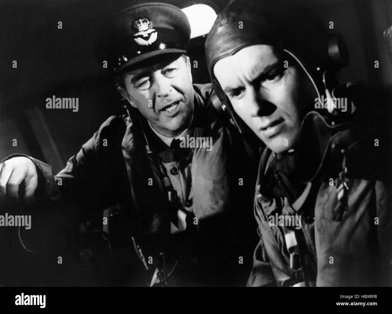 HIGH FLIGHT, from left, Ray Milland, Kenneth Fortescue, 1956 Stock ...