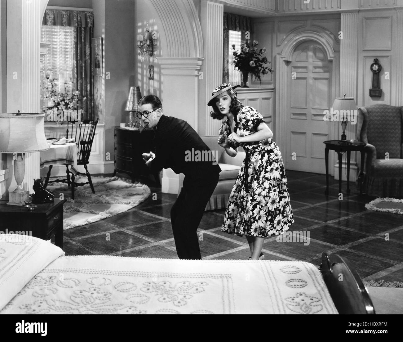 HIGH FLYERS, from left, Robert Woolsey, Lupe Velez, 1937 Stock Photo ...