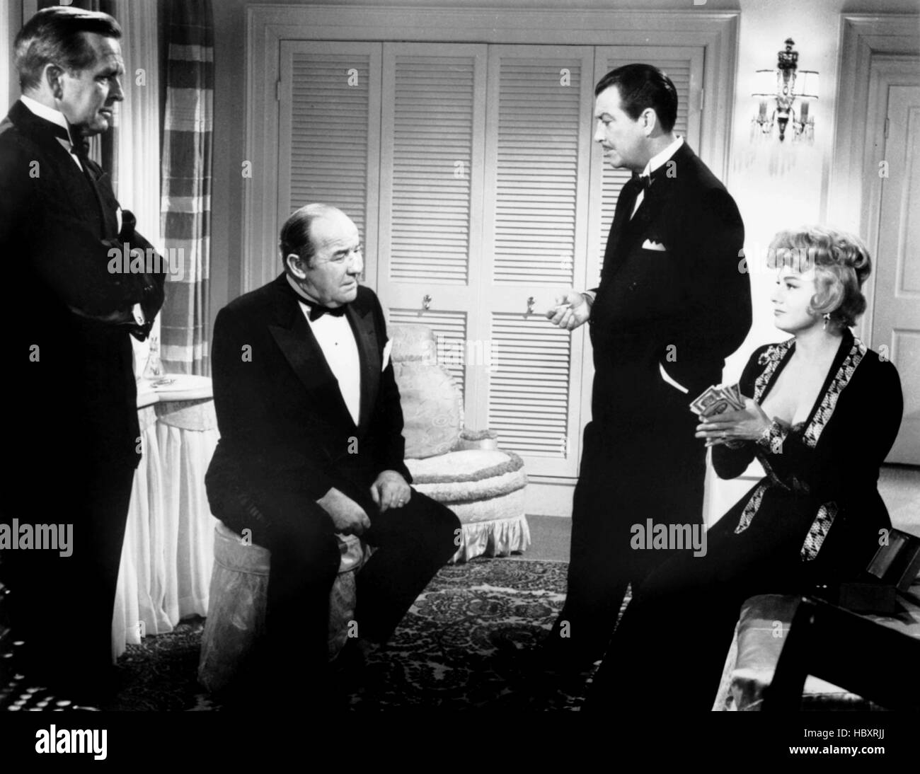 A HOUSE IS NOT A HOME, from left, Hayden Rorke, Broderick Crawford ...