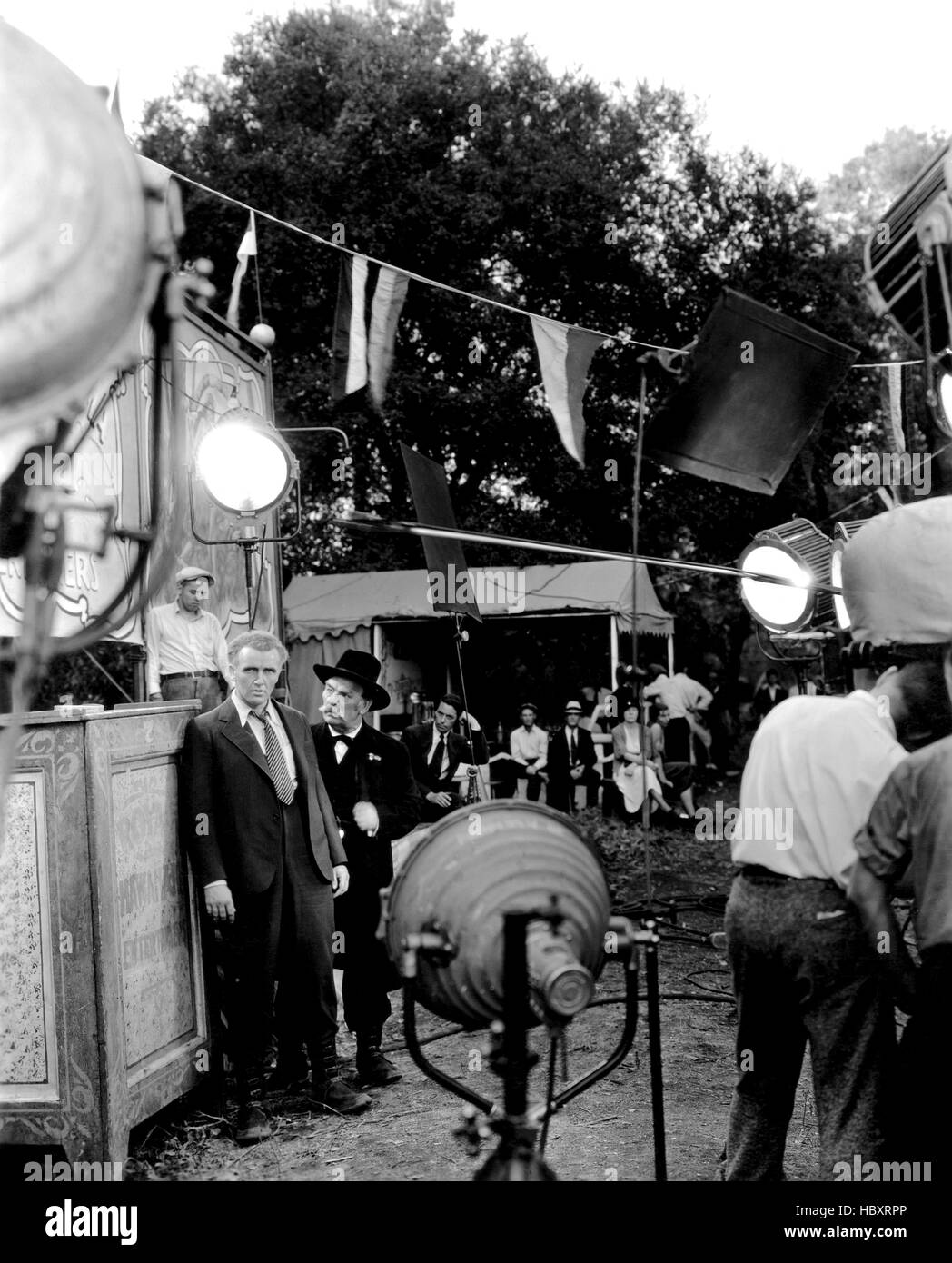 HOOP-LA, (aka HOOPLA), from left: Preston Foster, Roger Imhof, on-set ...