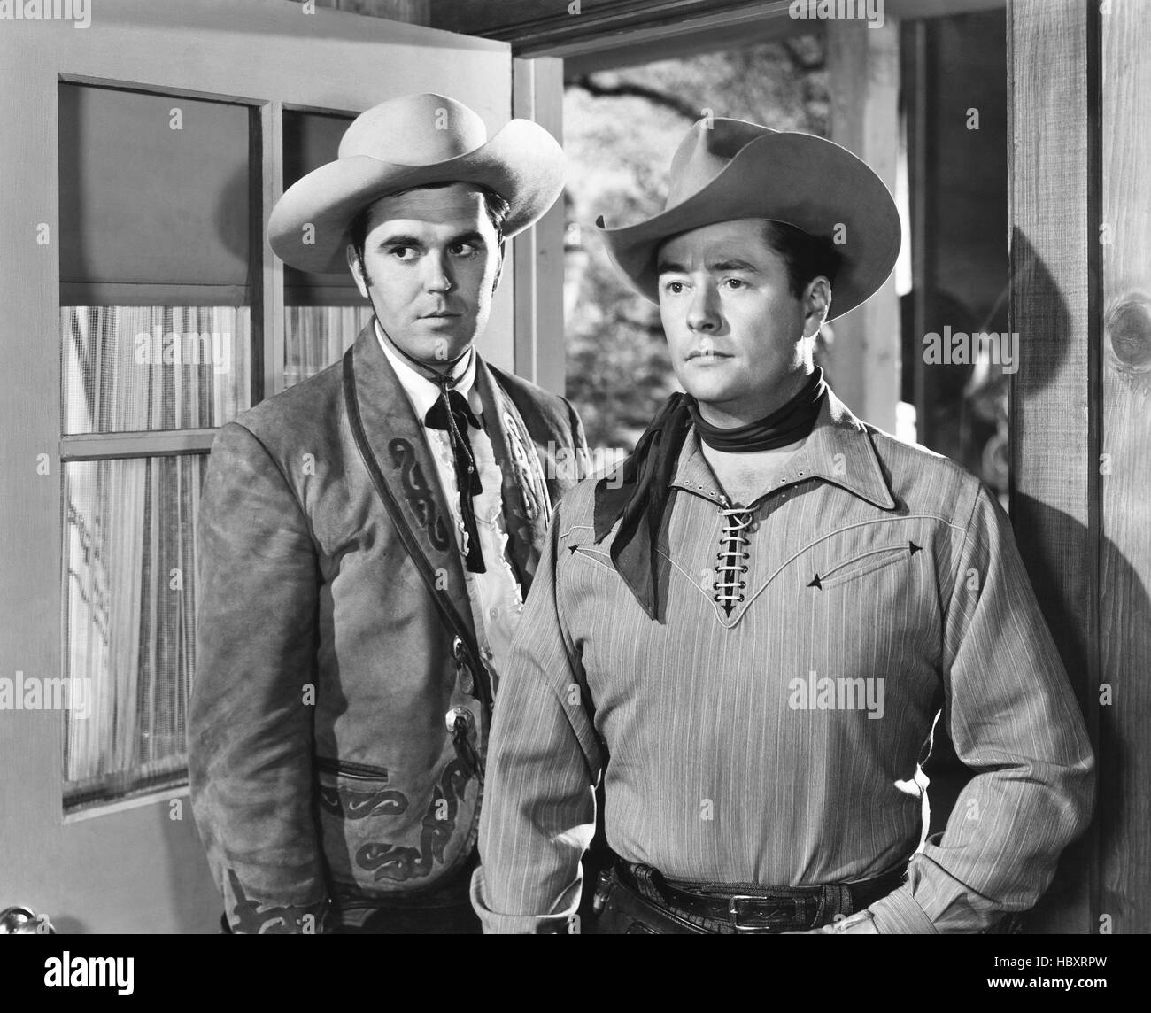 HOT LEAD, from left: Richard Martin, Tim Holt, 1951 Stock Photo - Alamy