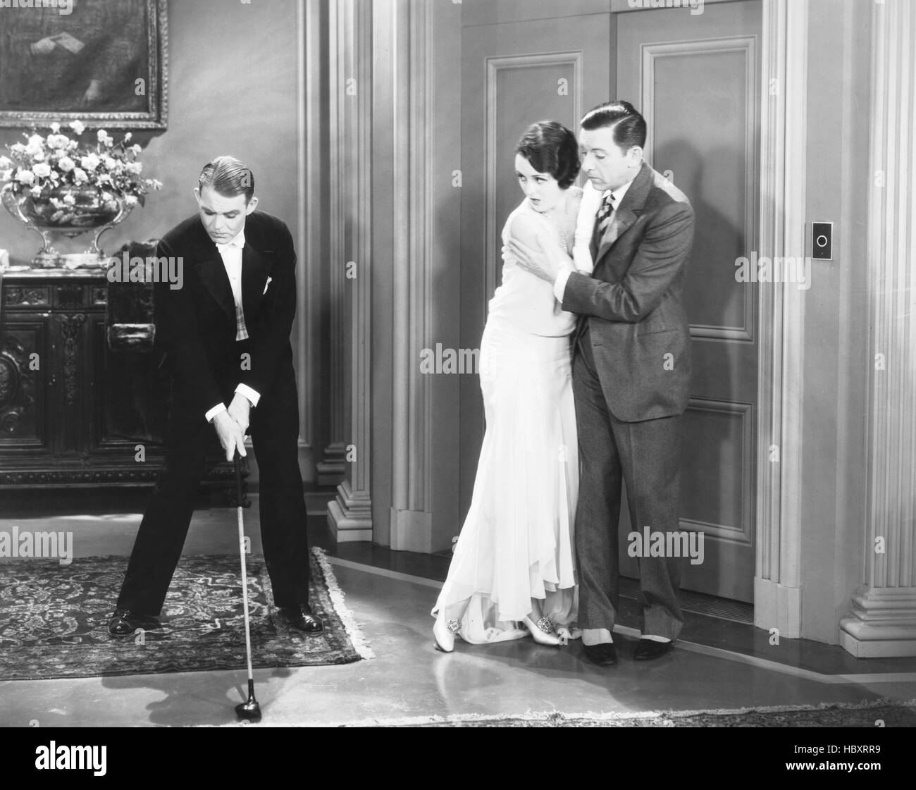 HOLIDAY, from left: Robert Ames, Mary Astor, Edward Everett Horton ...