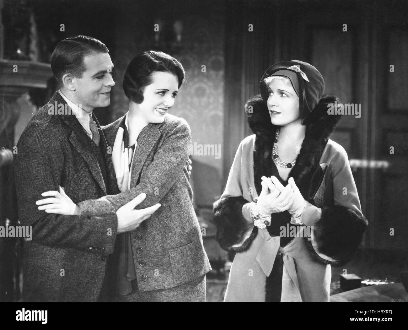 HOLIDAY, from left: Robert Ames, Mary Astor, Ann Harding, 1930 Stock Photo - Alamy