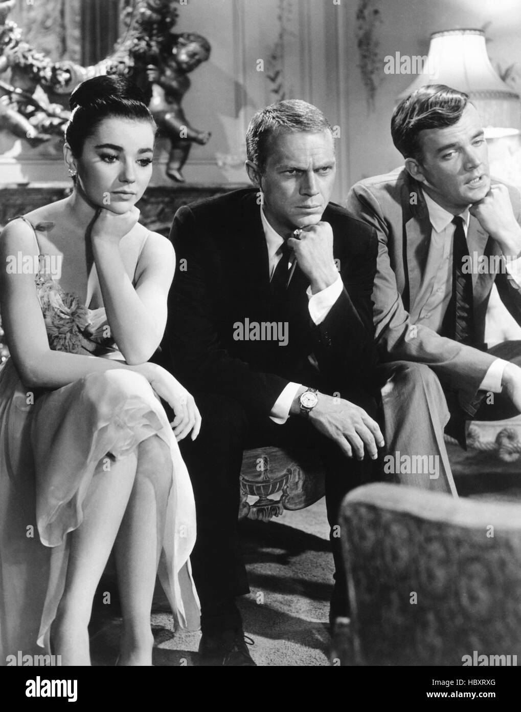 THE HONEYMOON MACHINE, from left, Brigid Bazlen, Steve McQueen, Jim ...
