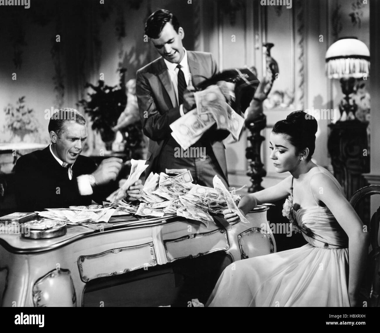 THE HONEYMOON MACHINE, from left, Steve McQueen, Jim Hutton, Brigid ...