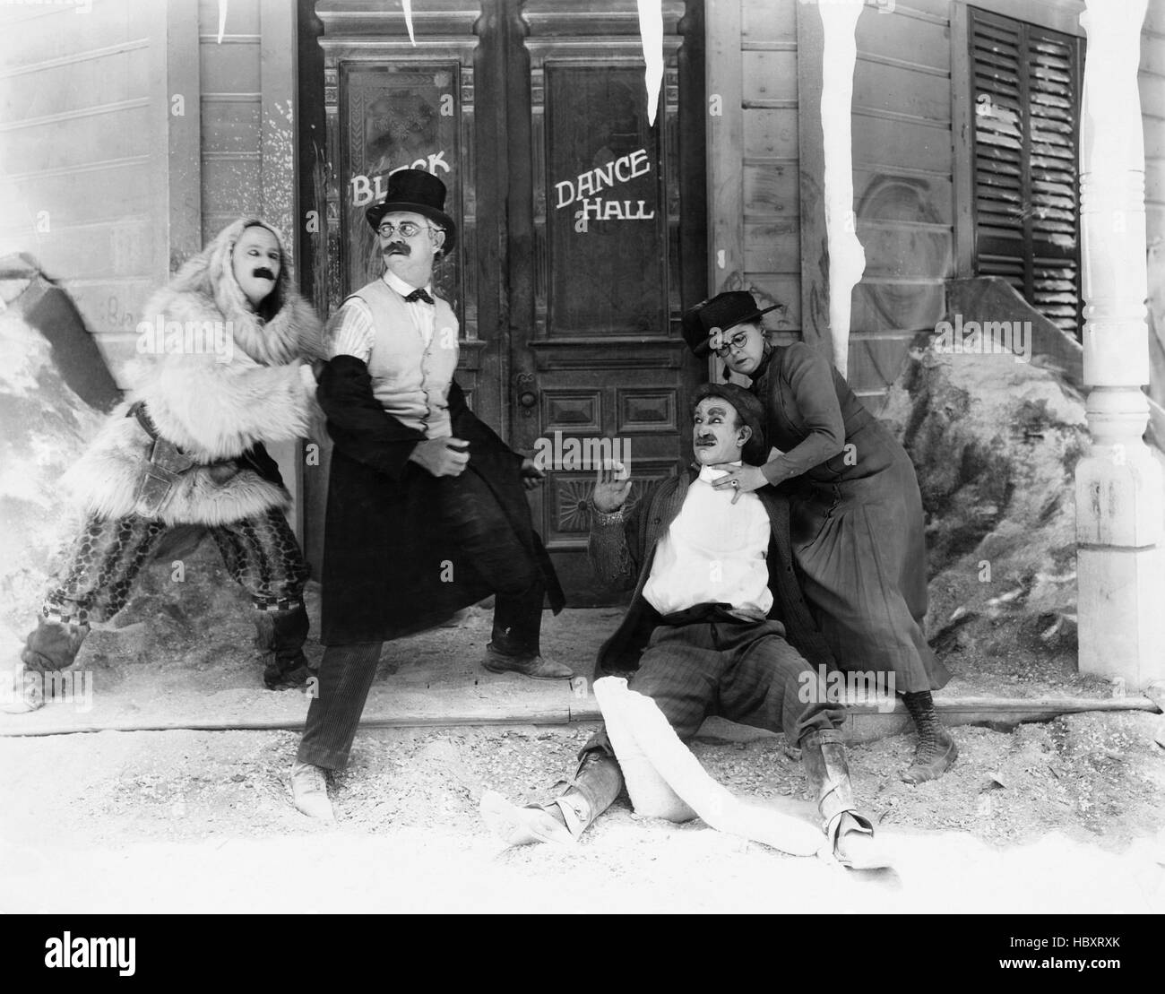 HOME MADE MOVIES, from left: Ben Turpin, George Cooper, James Finlayson ...