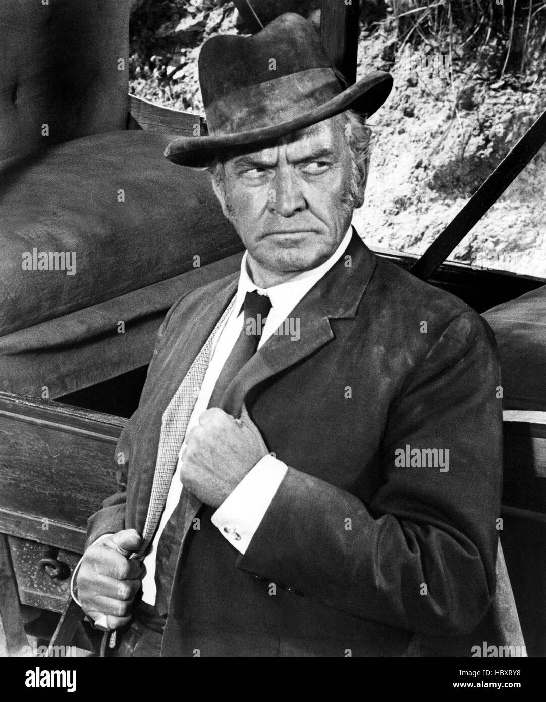 HOMBRE, Fredric March, 1967 Stock Photo - Alamy