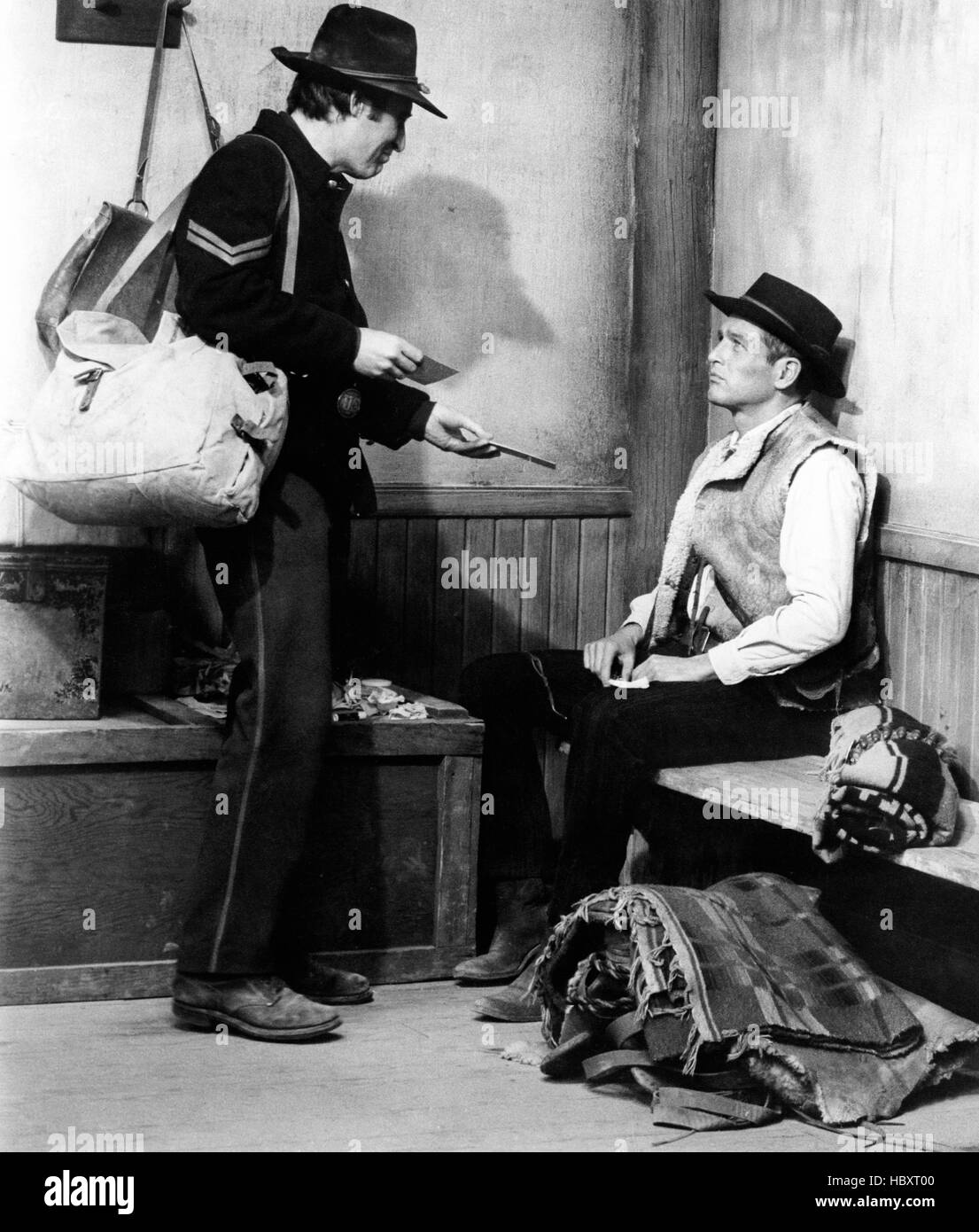 HOMBRE, from left: Larry Ward, Paul Newman, 1967, TM & Copyright © 20th ...