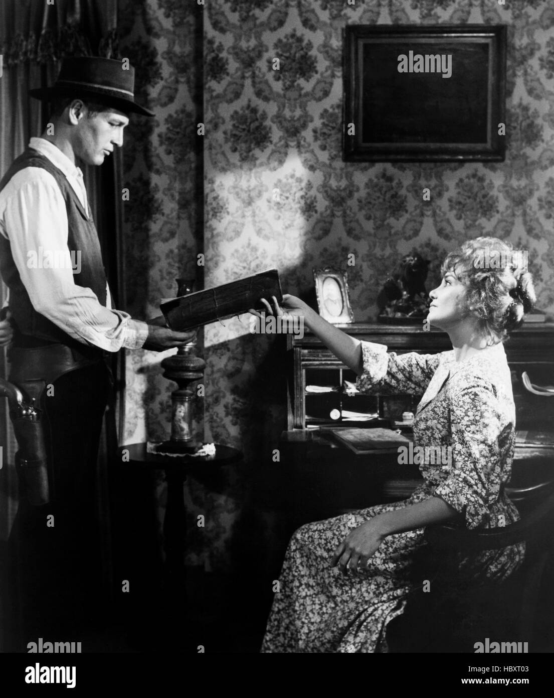 HOMBRE, from left, Paul Newman, Diane Cilento,1967, TM and Copyright ...