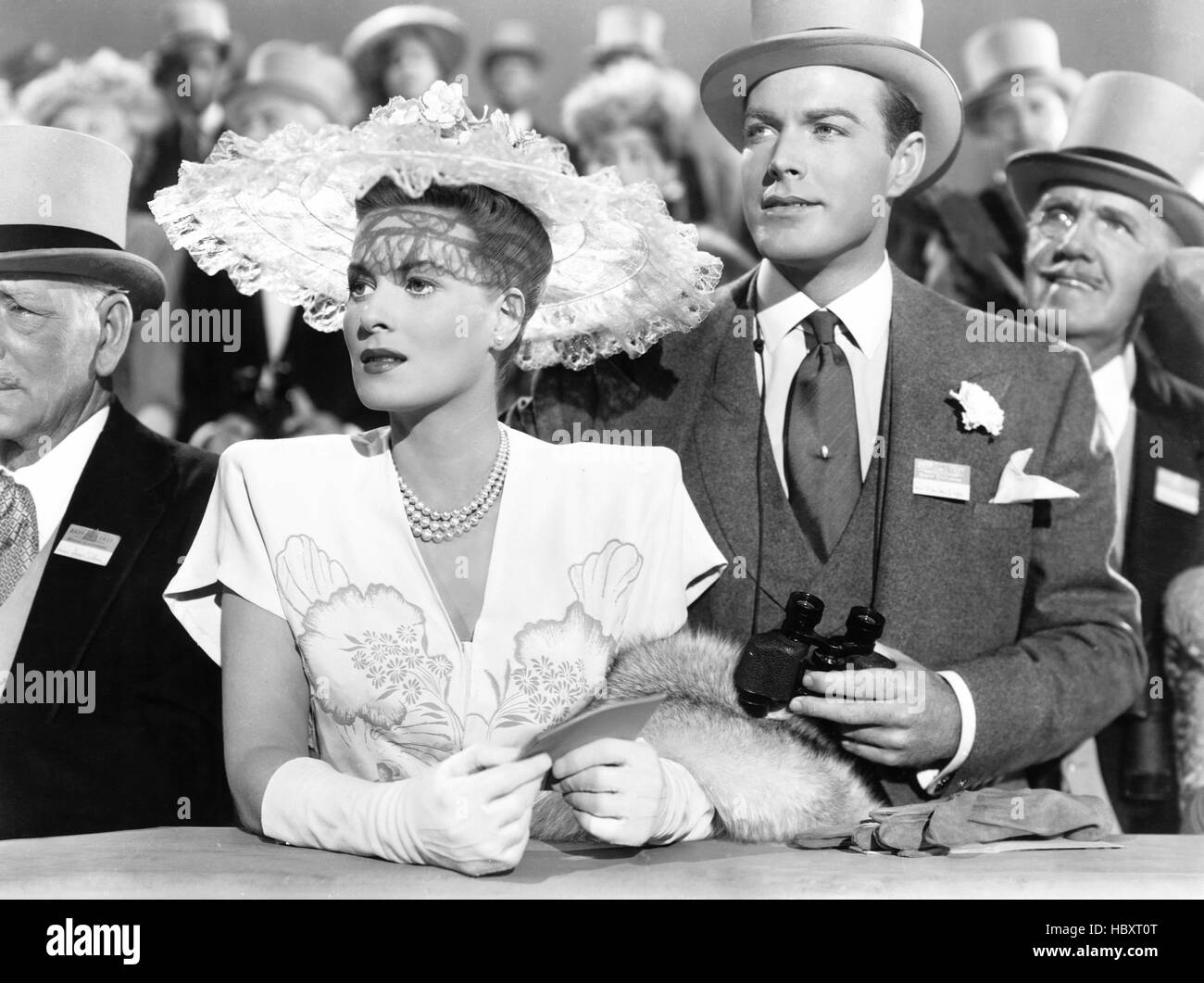 THE HOMESTRETCH, from left: Maureen O'Hara, Glenn Langan, 1947, TM ...