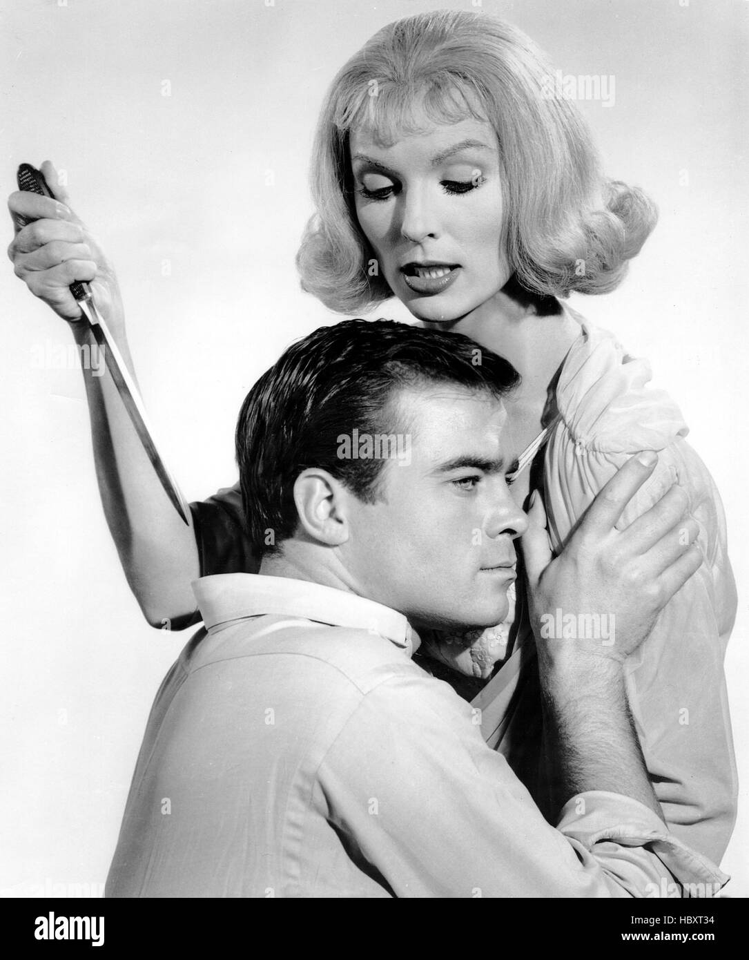 HOMICIDAL, Glenn Corbett, Jean Arless, 1961 Stock Photo - Alamy