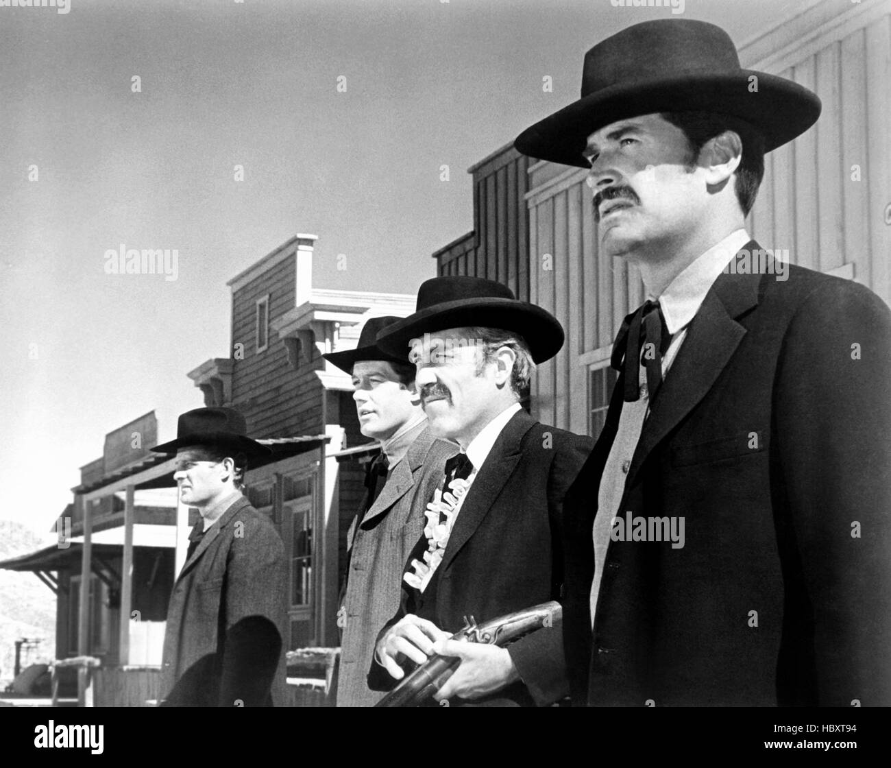 HOUR OF THE GUN, FROM LEFT, Sam Melville, Frank Converse, Jason Robards ...