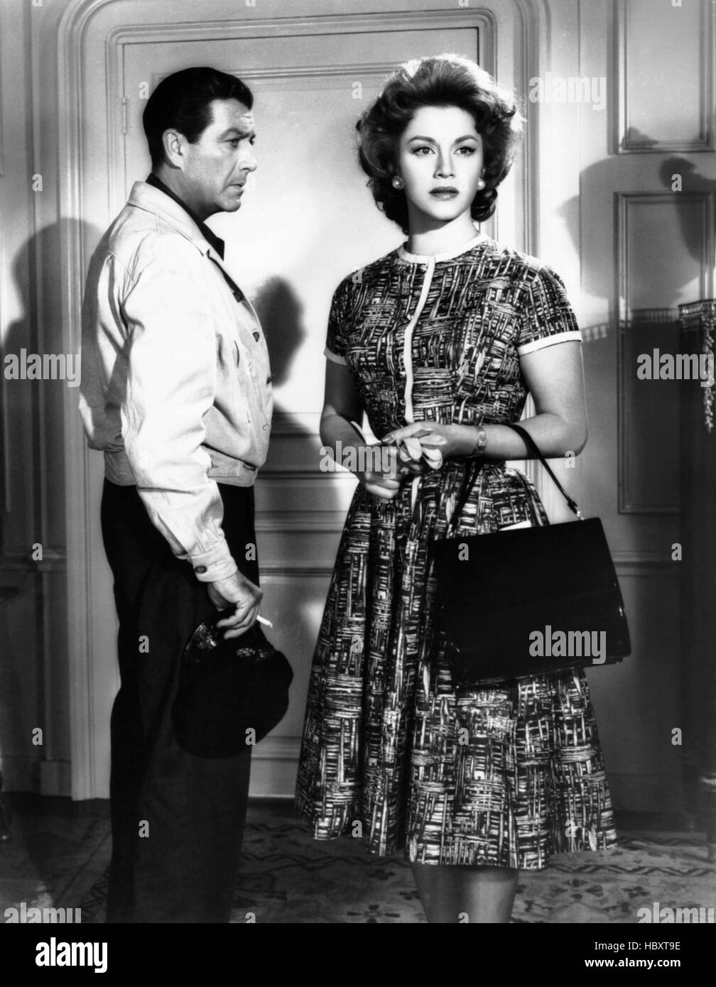 THE HOUSE OF THE SEVEN HAWKS, from left, Robert Taylor, Linda Christian, 1959 Stock Photo - Alamy