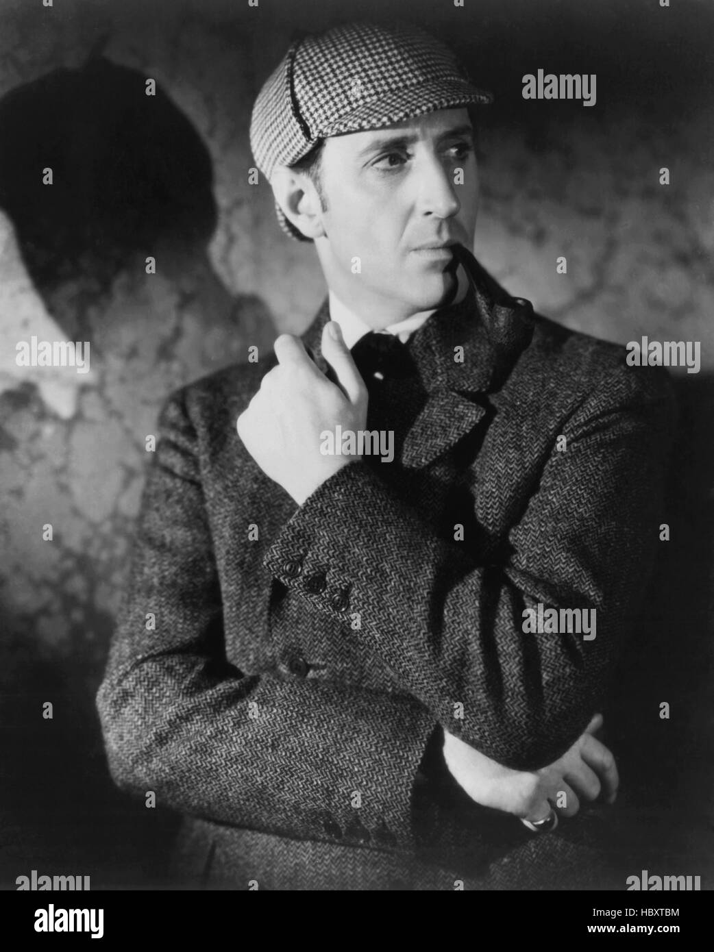 THE HOUND OF THE BASKERVILLES, Basil Rathbone as Sherlock Holmes, 1939 ...