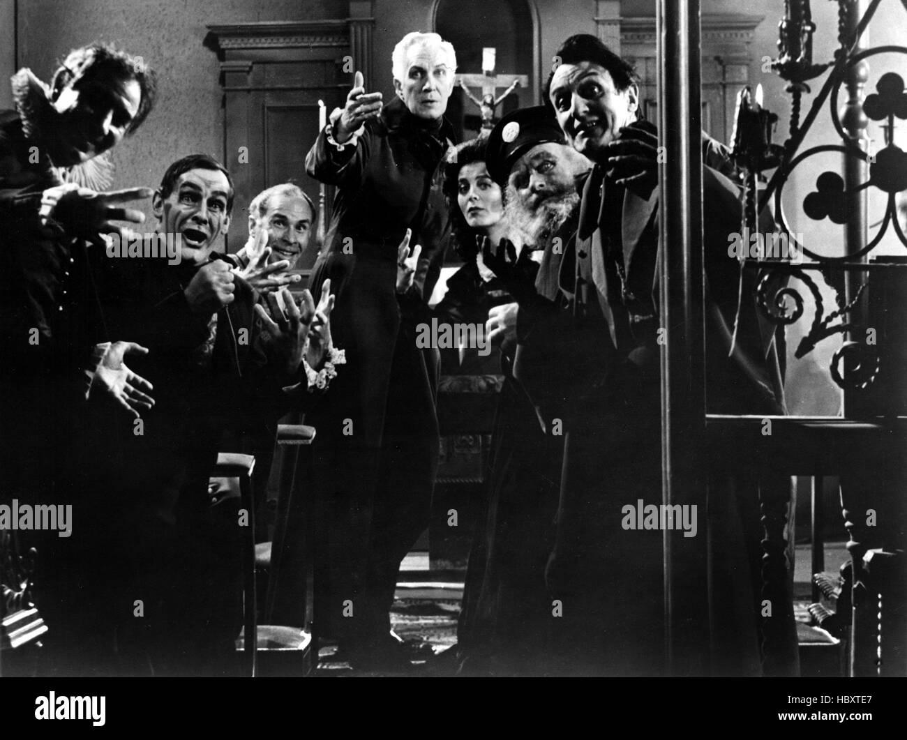 HOUSE OF USHER, Vincent Price, Myrna Fahey, 1960 Stock Photo - Alamy