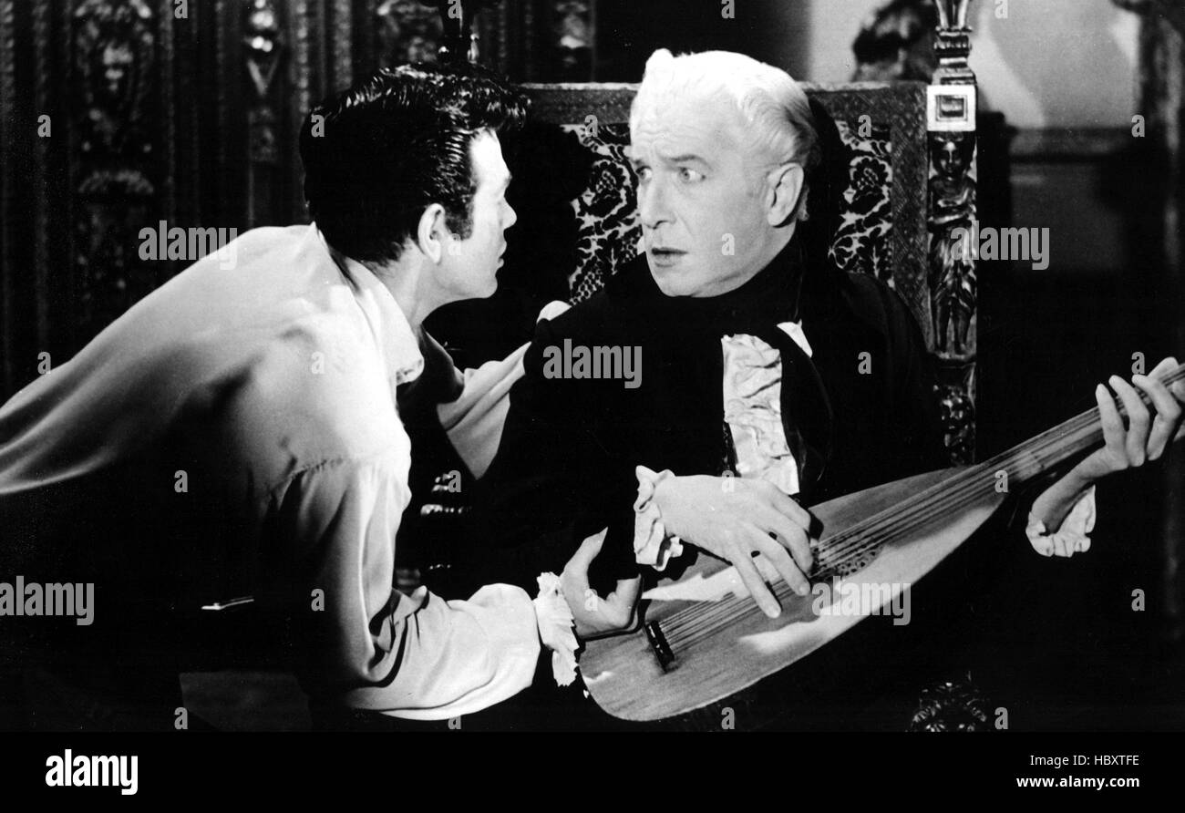 HOUSE OF USHER, Mark Damon, Vincent Price, 1960 Stock Photo - Alamy