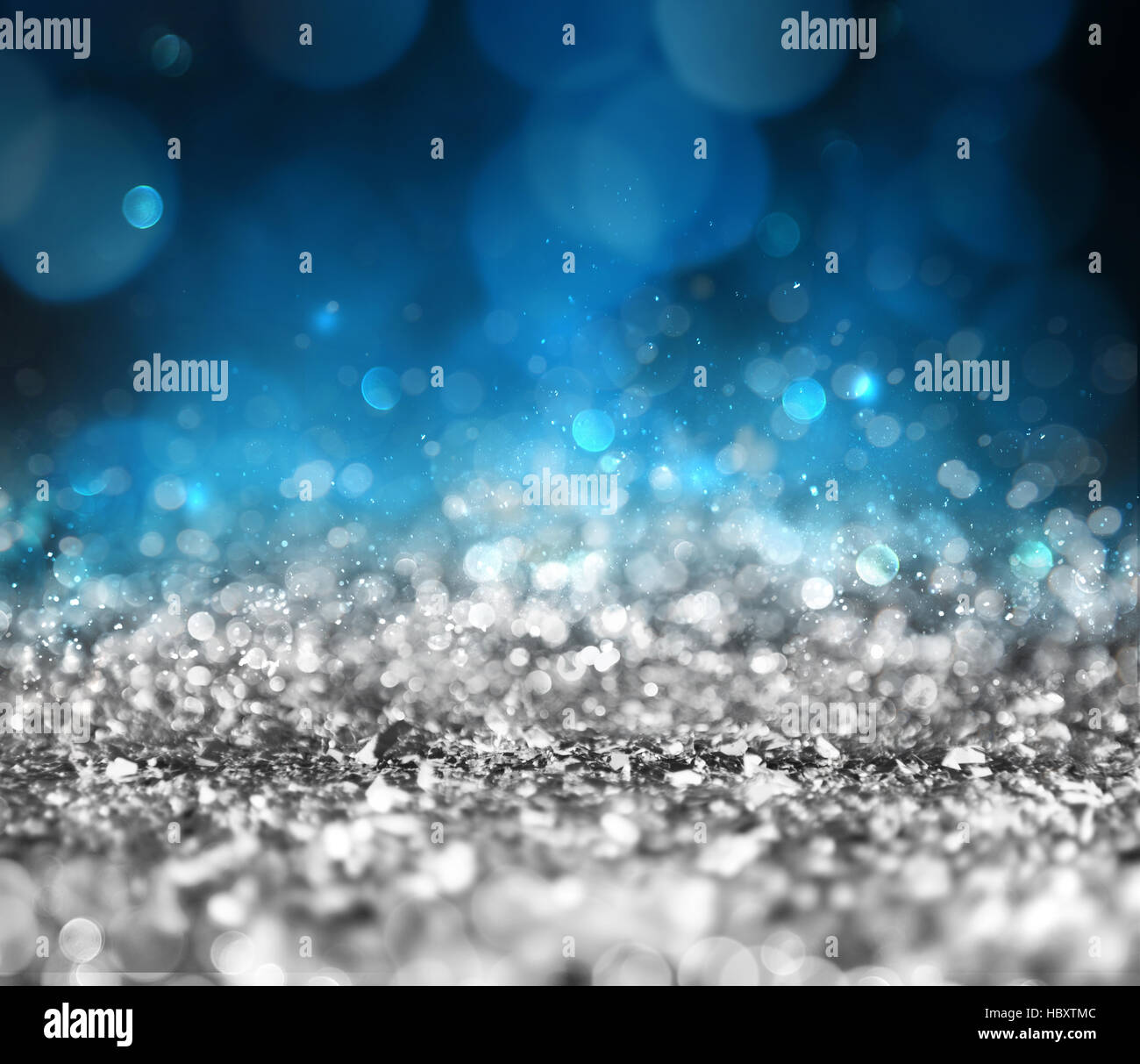 Silver sparkly crystal background Stock Photo - Alamy